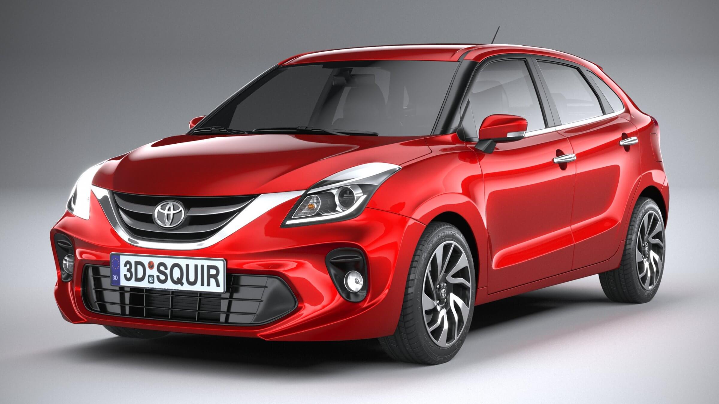 Toyota Glanza 2019 - 3D Model by SQUIR
