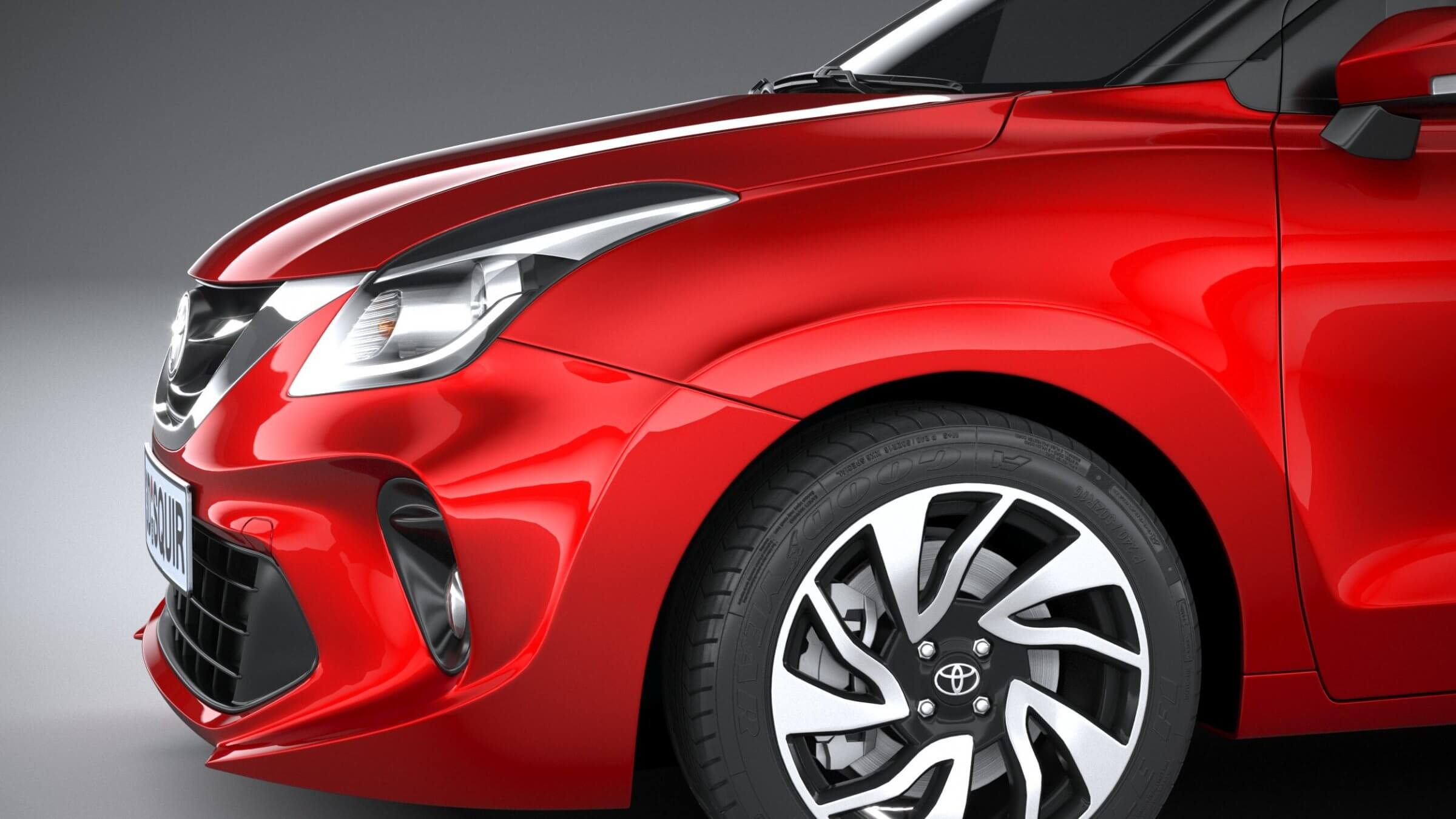 Toyota Glanza 2019 - 3D Model by SQUIR