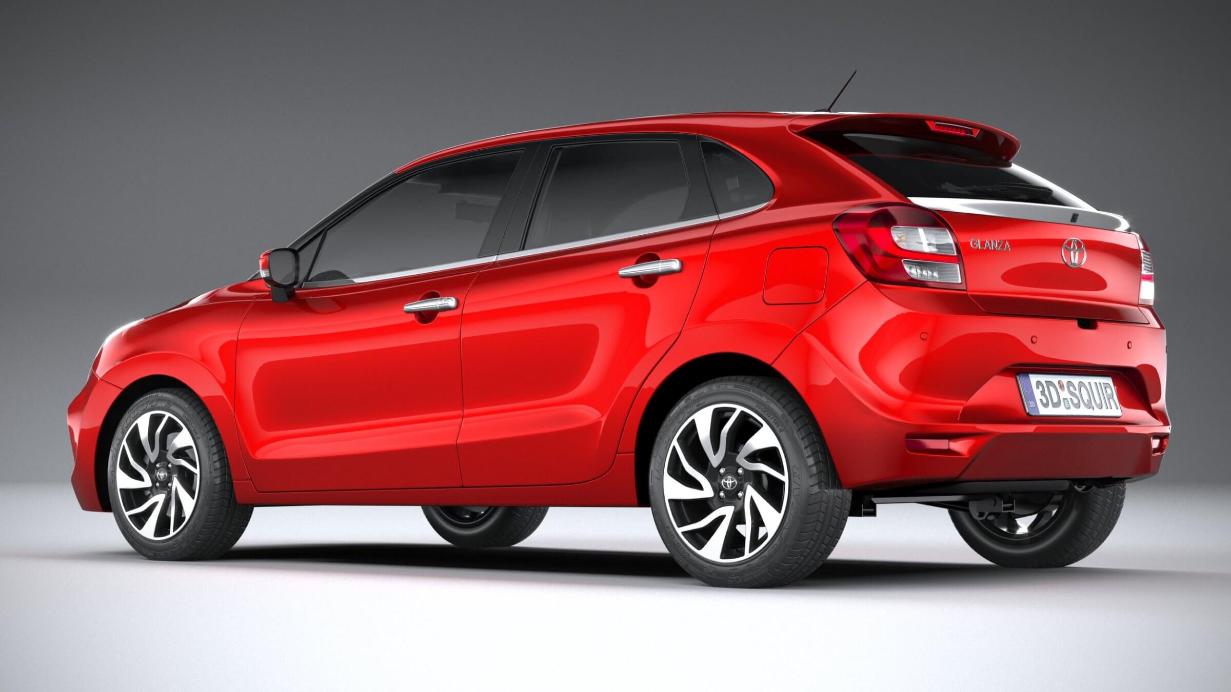 Toyota Glanza 2019 - 3D Model by SQUIR