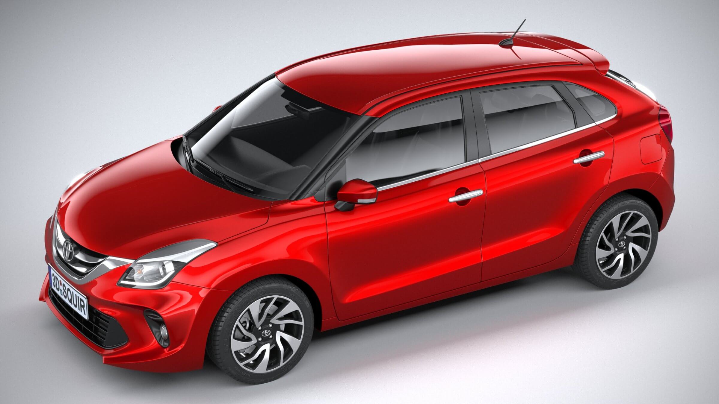 Toyota Glanza 2019 - 3D Model by SQUIR