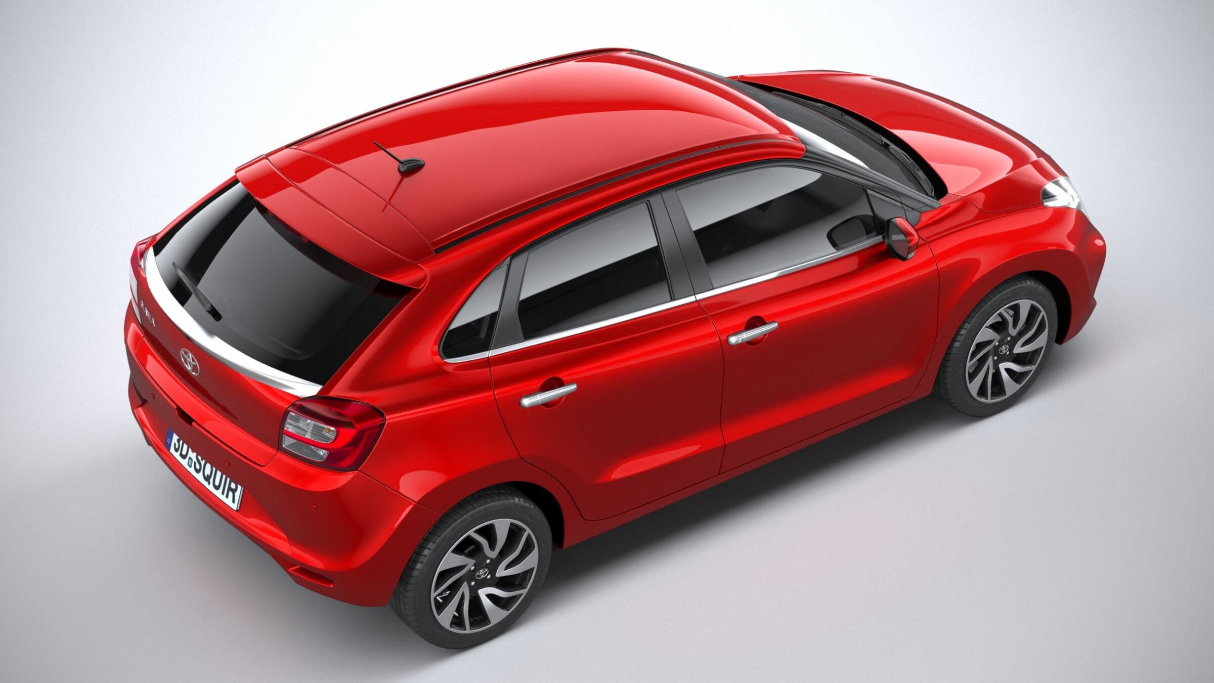 Toyota Glanza 2019 - 3D Model by SQUIR