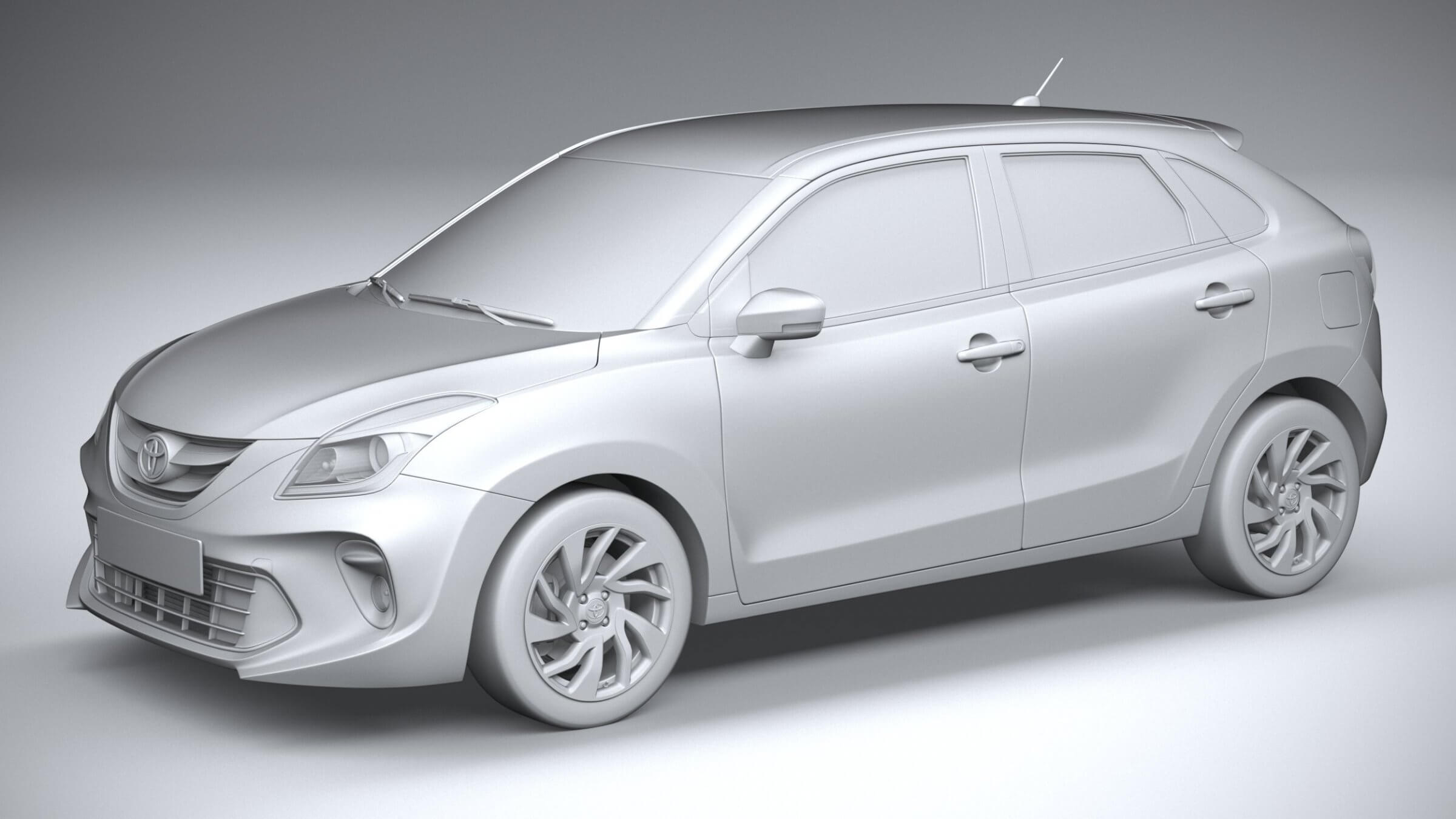 Toyota Glanza 2019 - 3D Model by SQUIR