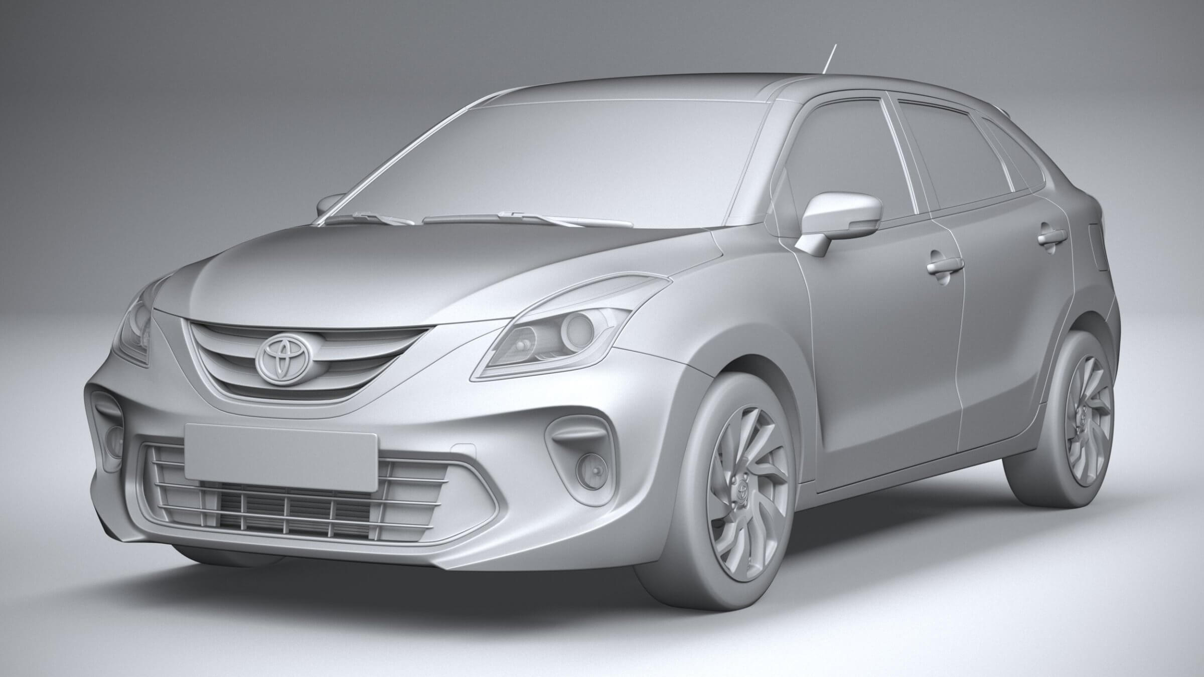 Toyota Glanza 2019 - 3D Model by SQUIR