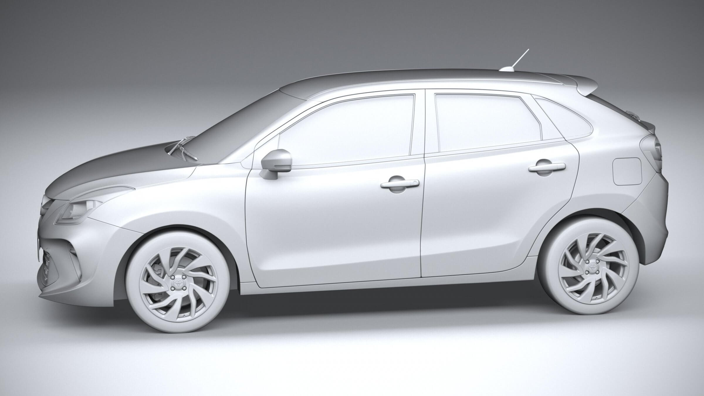 Toyota Glanza 2019 - 3D Model by SQUIR