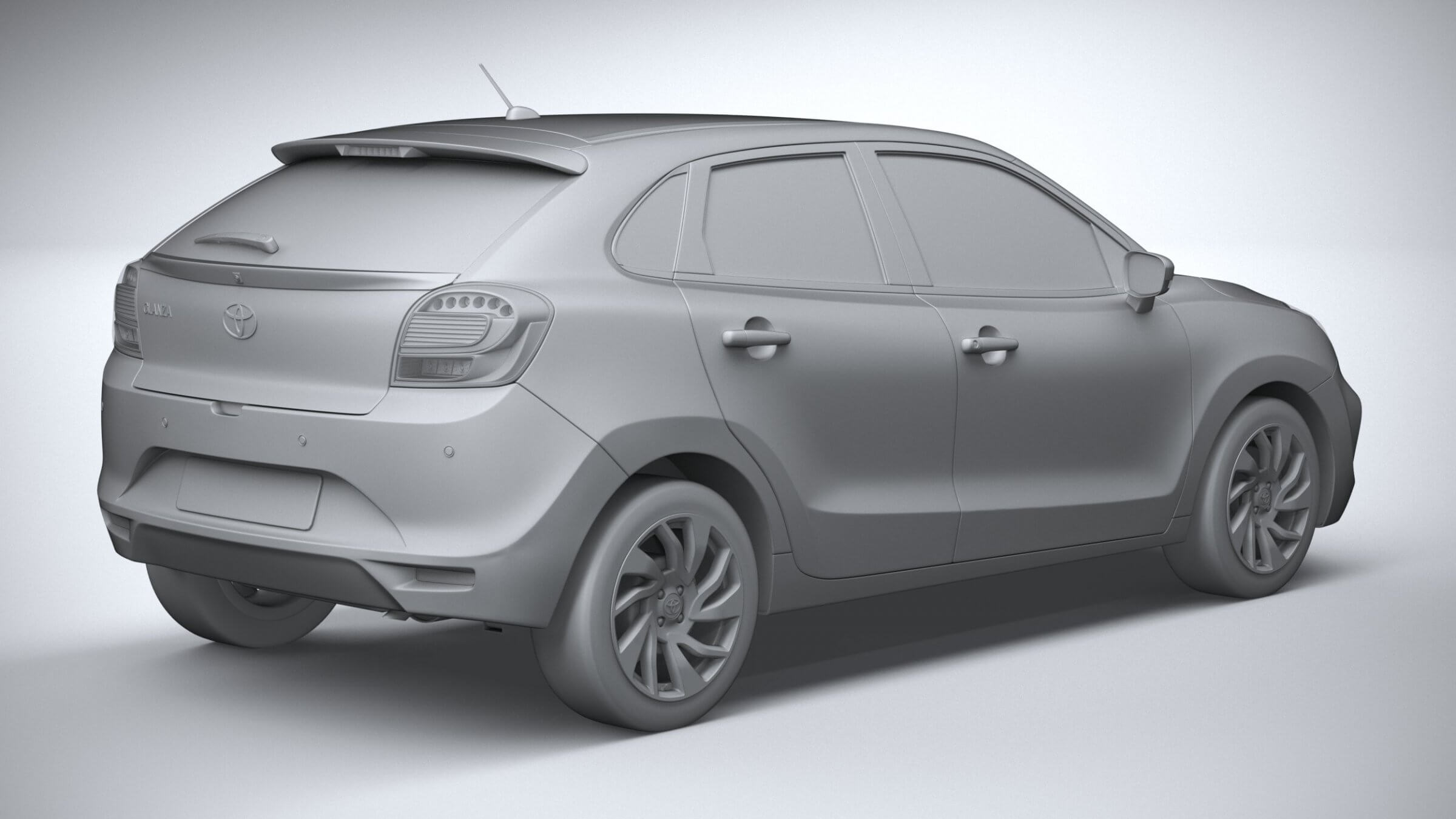 Toyota Glanza 2019 - 3D Model by SQUIR