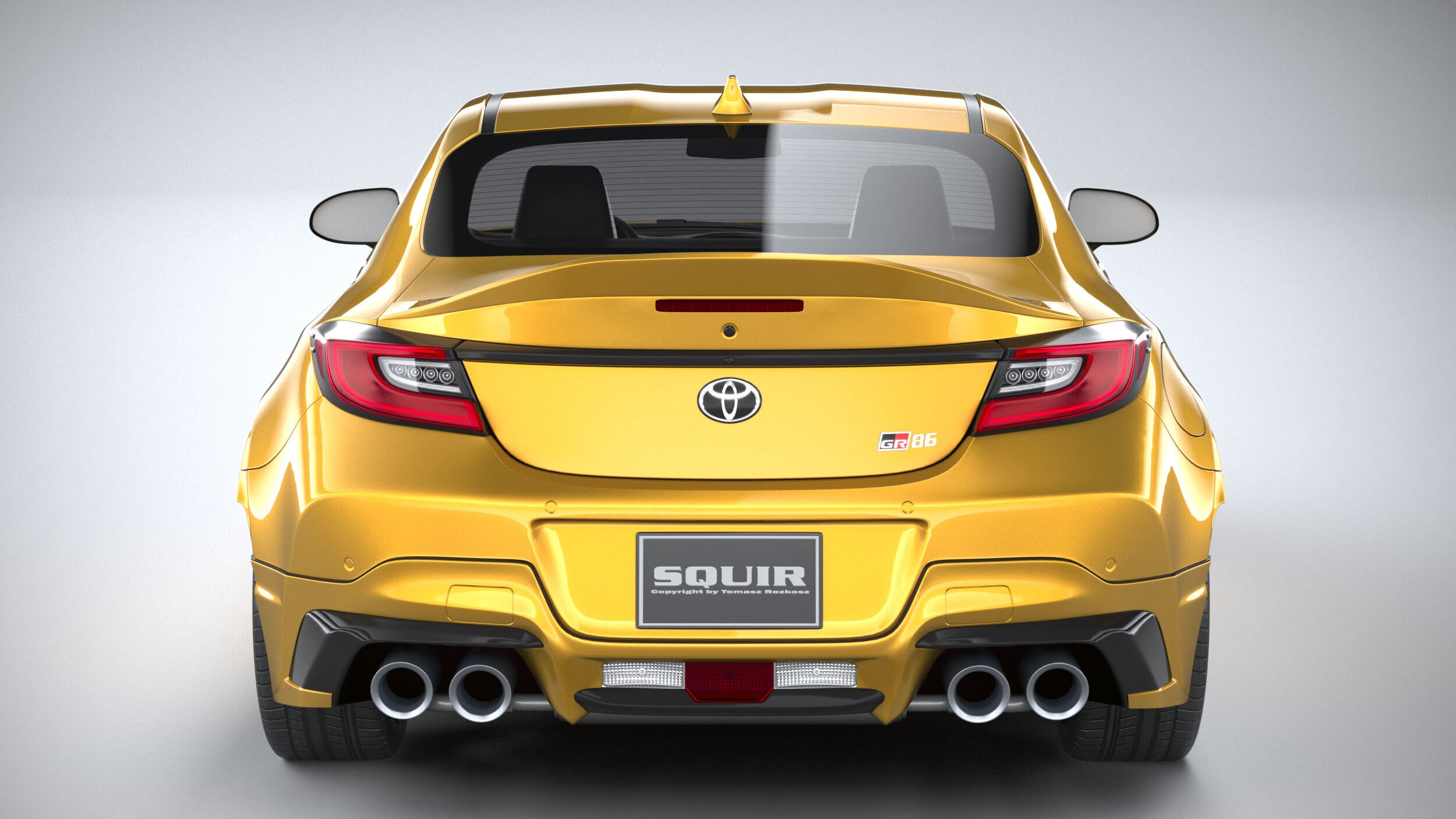 Toyota GR86 Yuzu Edition 2026 - 3D Model by SQUIR