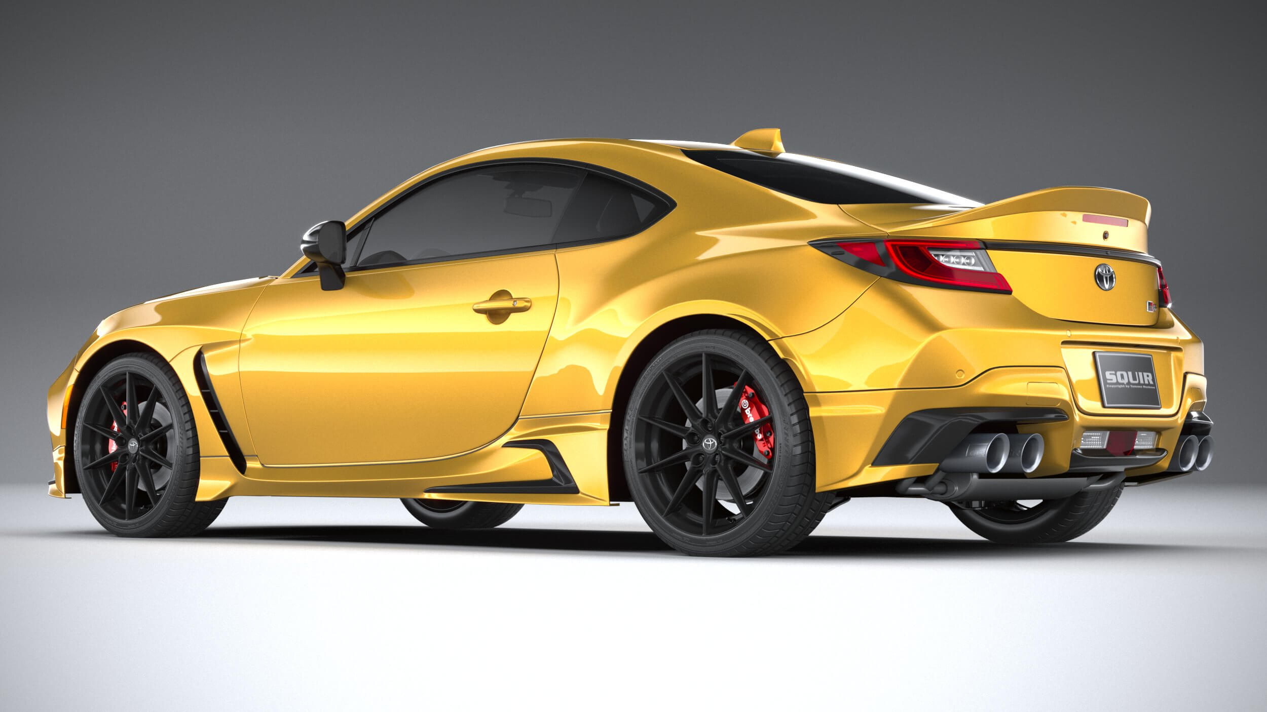 Toyota GR86 Yuzu Edition 2026 - 3D Model by SQUIR