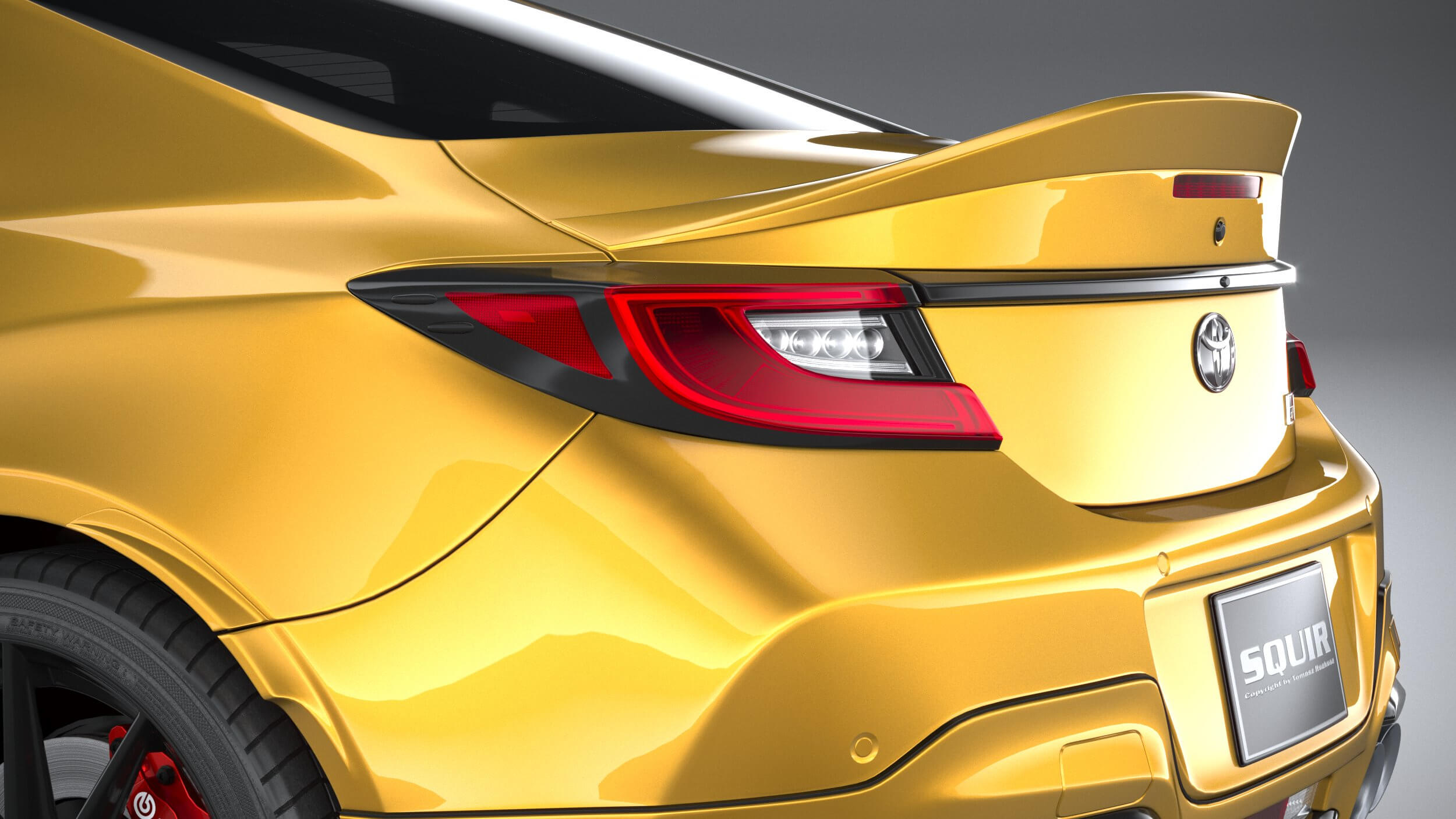 Toyota GR86 Yuzu Edition 2026 - 3D Model by SQUIR