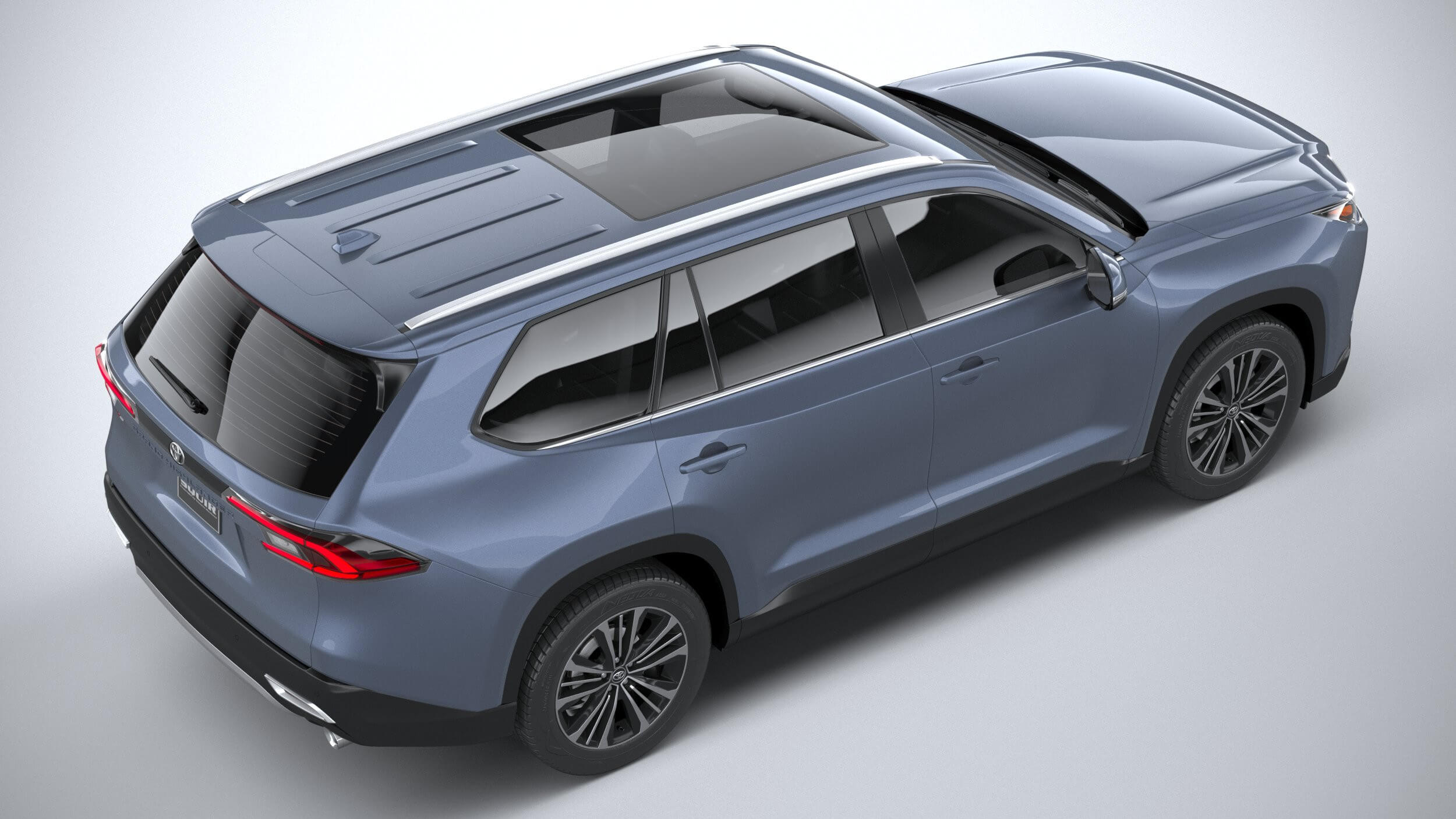 Toyota Grand Highlander Platinum 2024 - 3D Model by SQUIR