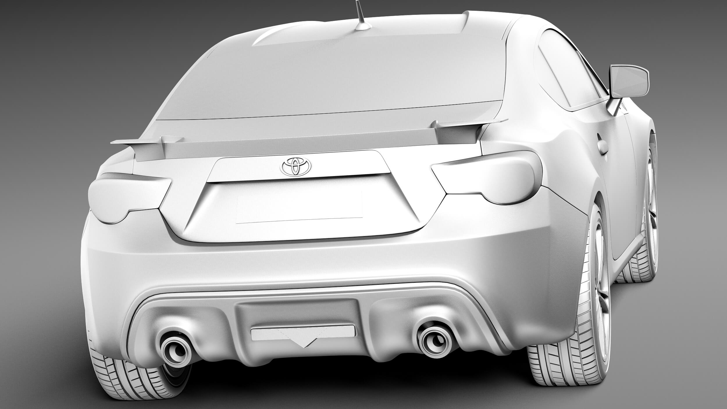 Toyota GT 86 2013 - 3D Model by SQUIR