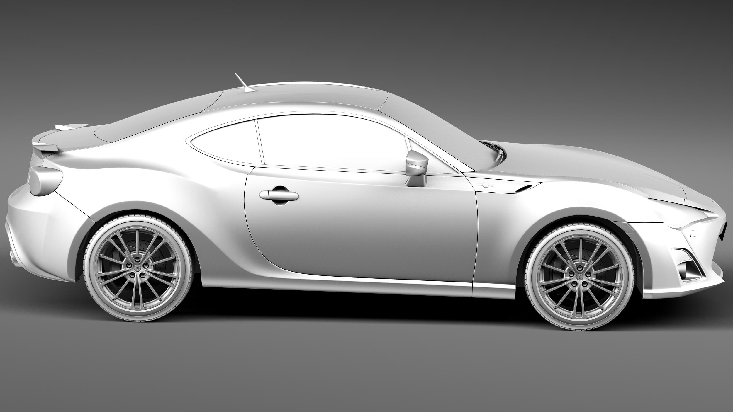 Toyota GT 86 2013 - 3D Model by SQUIR