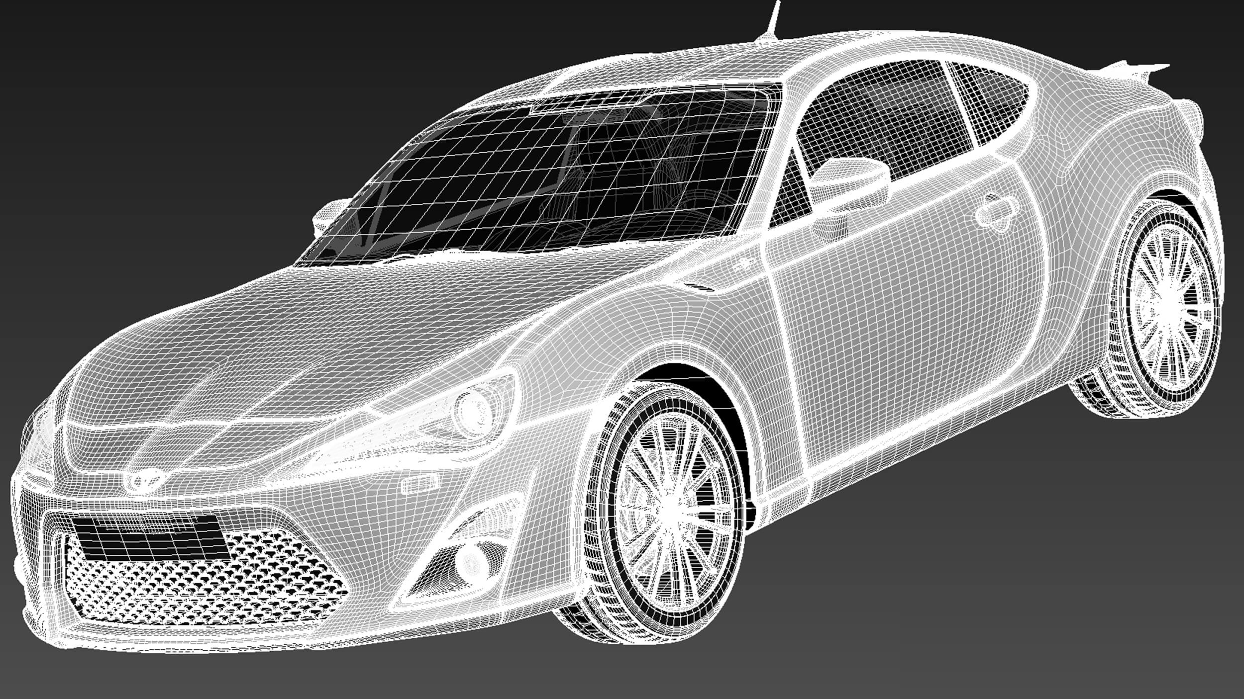 Toyota GT 86 2013 - 3D Model by SQUIR
