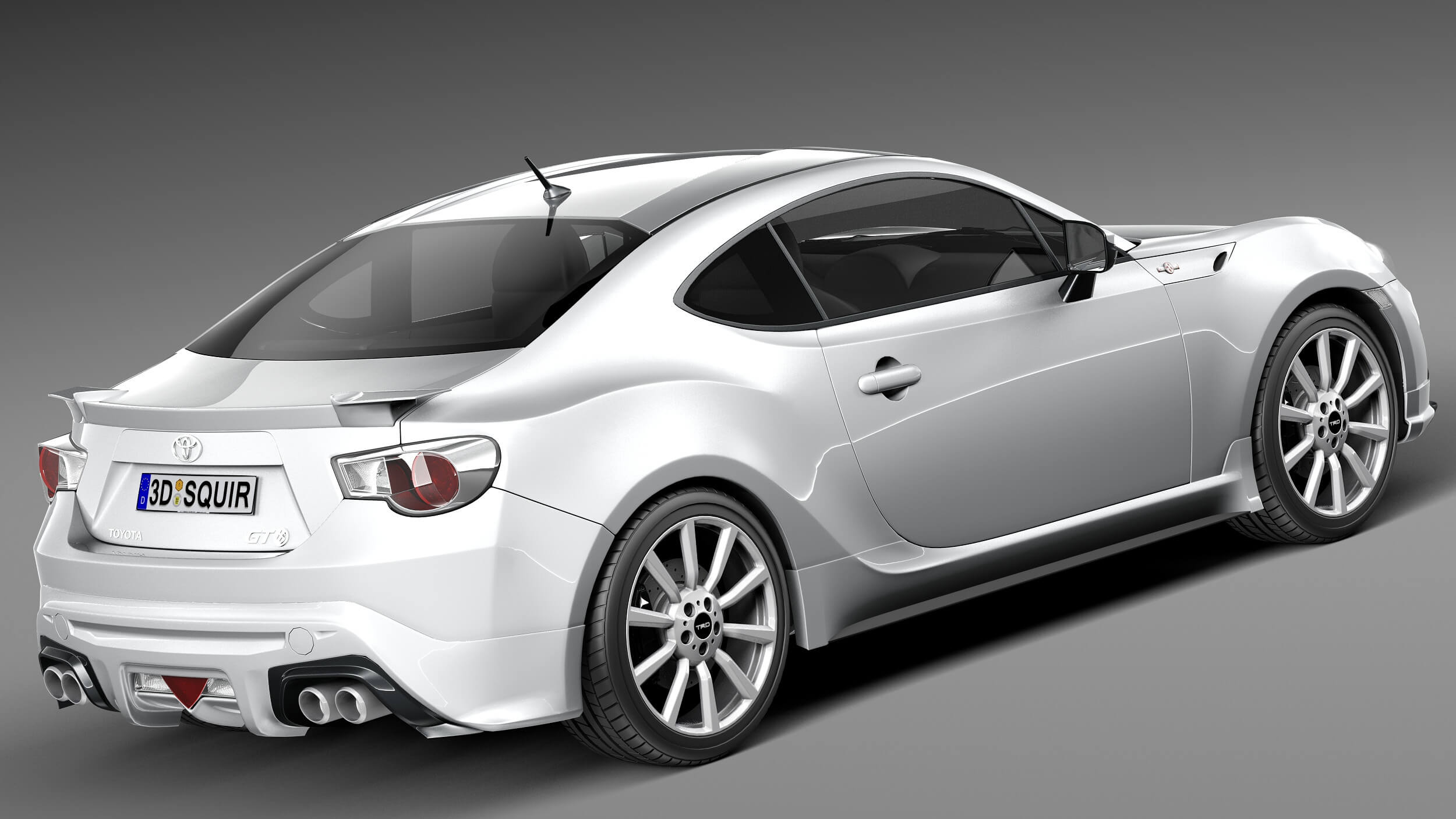 Toyota GT86 TRD 2014 - 3D Model by SQUIR