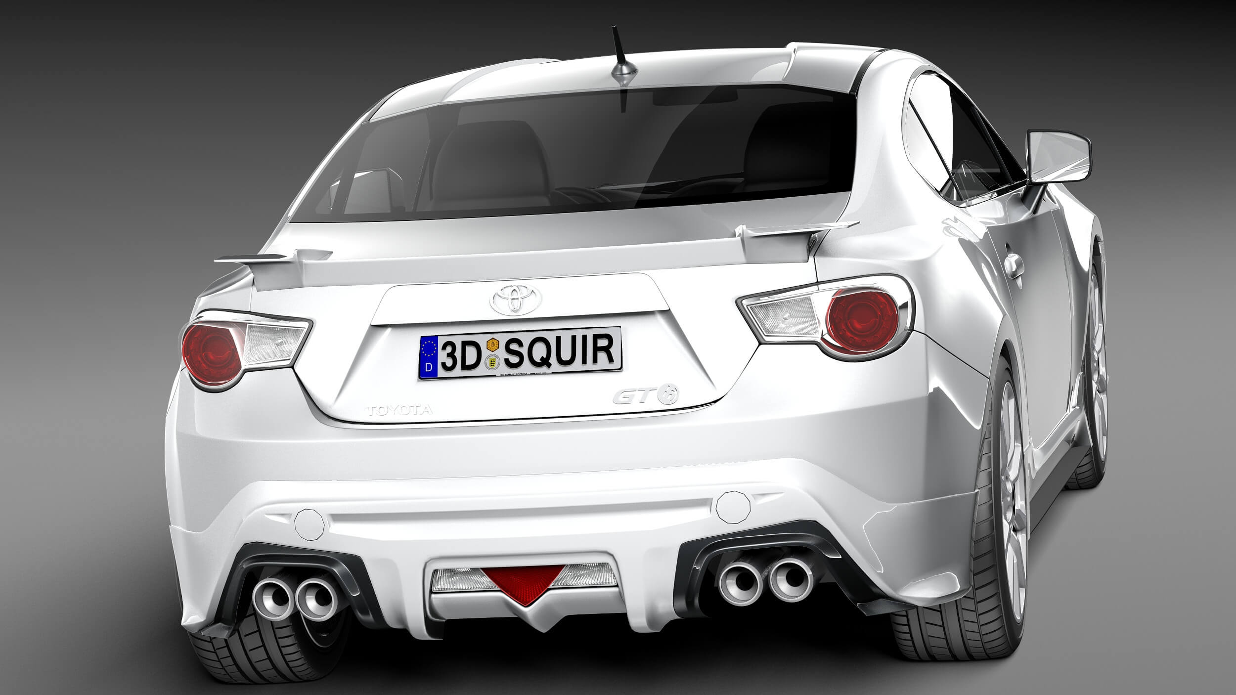 Toyota GT86 TRD 2014 - 3D Model by SQUIR