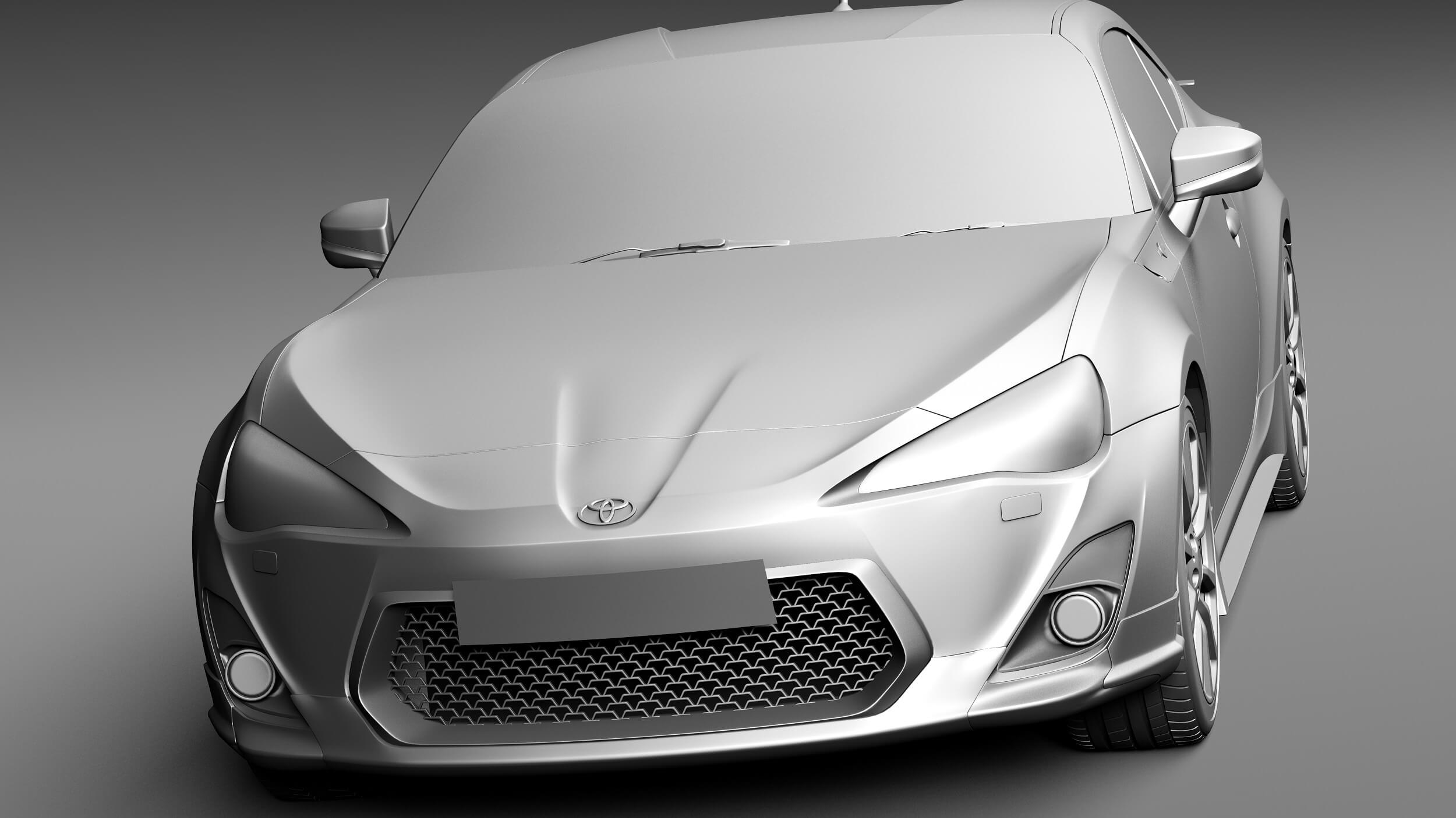 Toyota GT86 TRD 2014 - 3D Model by SQUIR
