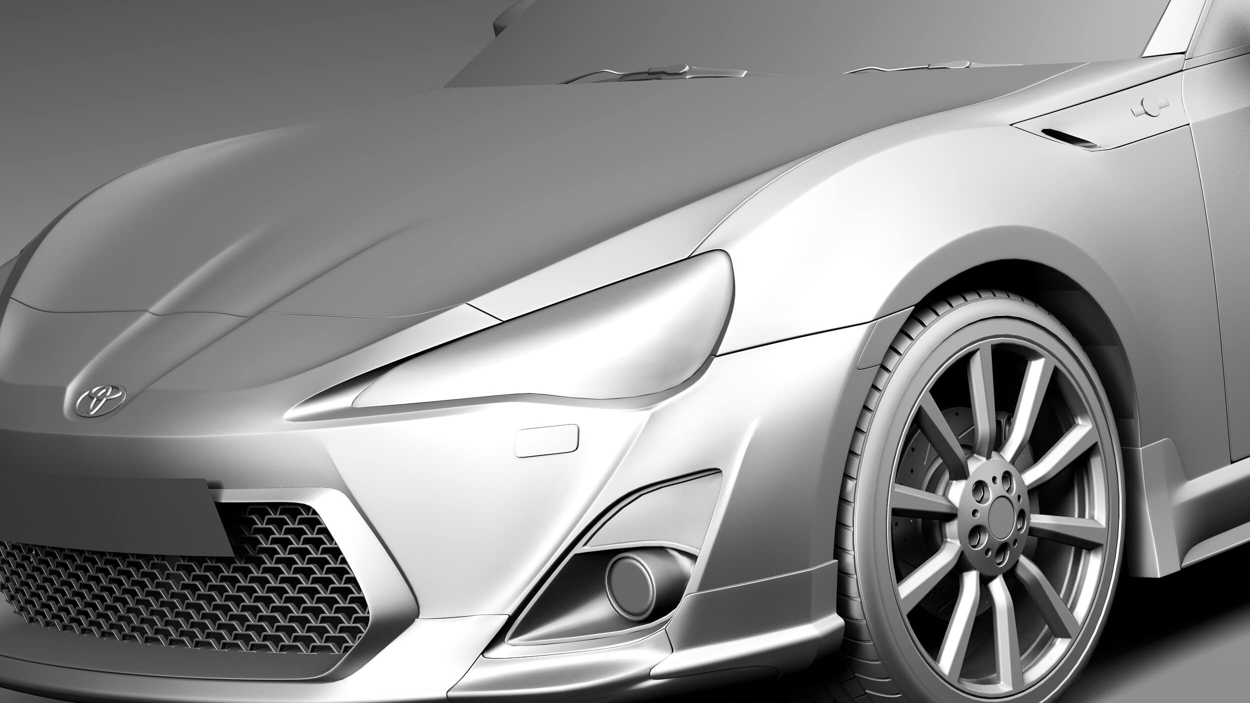 Toyota GT86 TRD 2014 - 3D Model by SQUIR