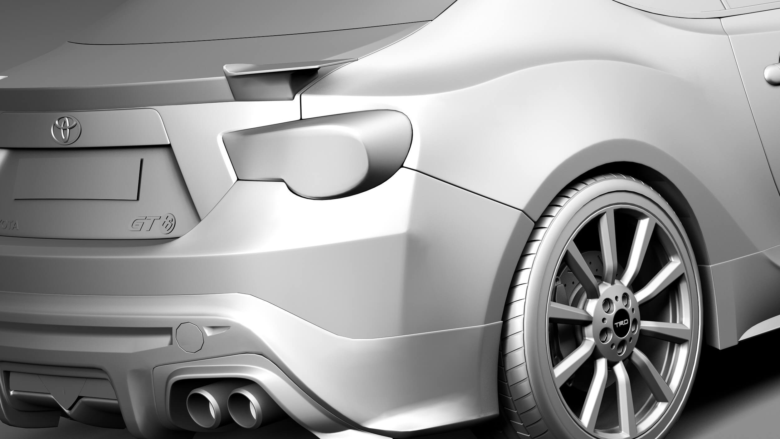 Toyota GT86 TRD 2014 - 3D Model by SQUIR
