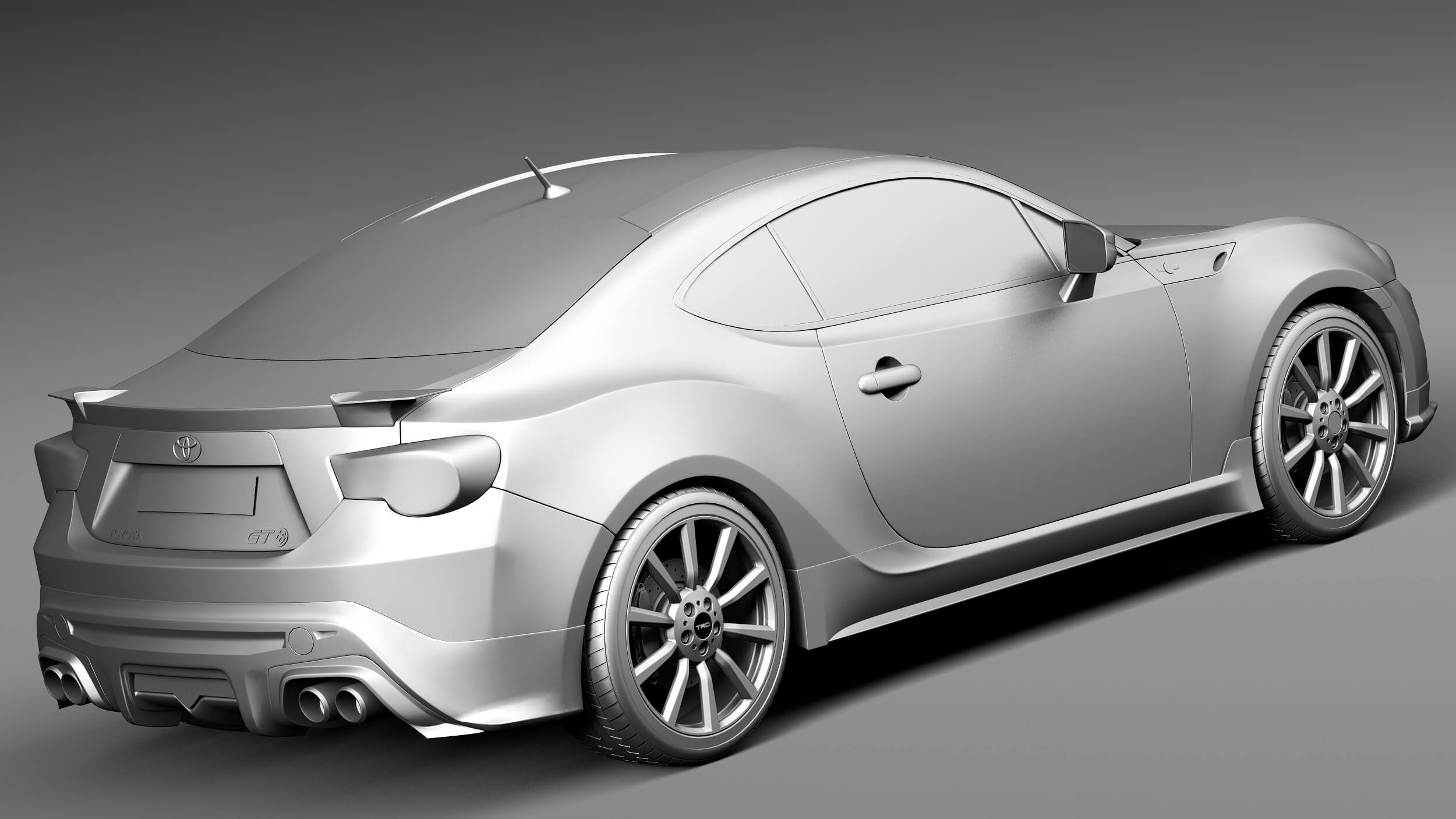 Toyota GT86 TRD 2014 - 3D Model by SQUIR