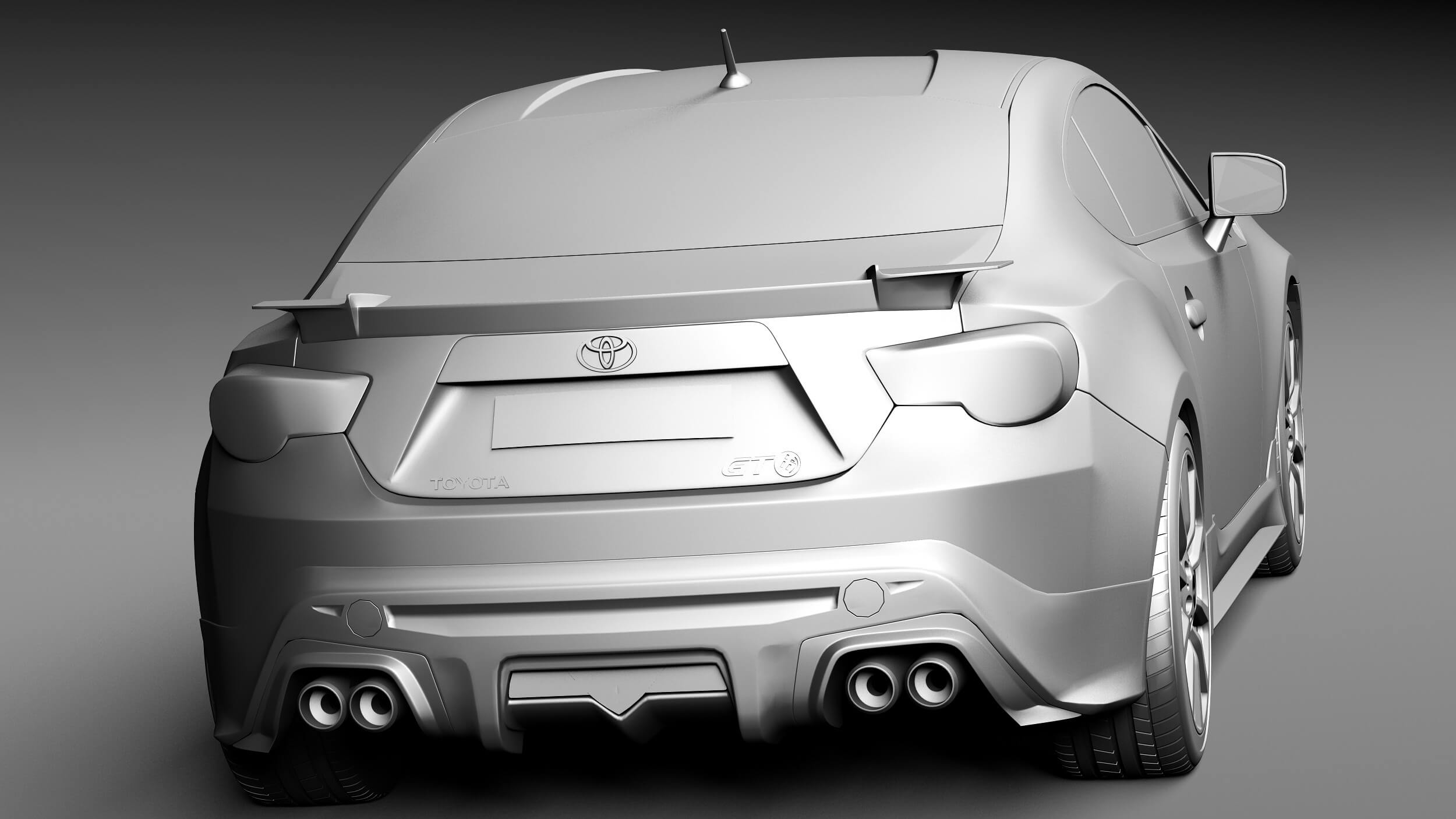 Toyota GT86 TRD 2014 - 3D Model by SQUIR