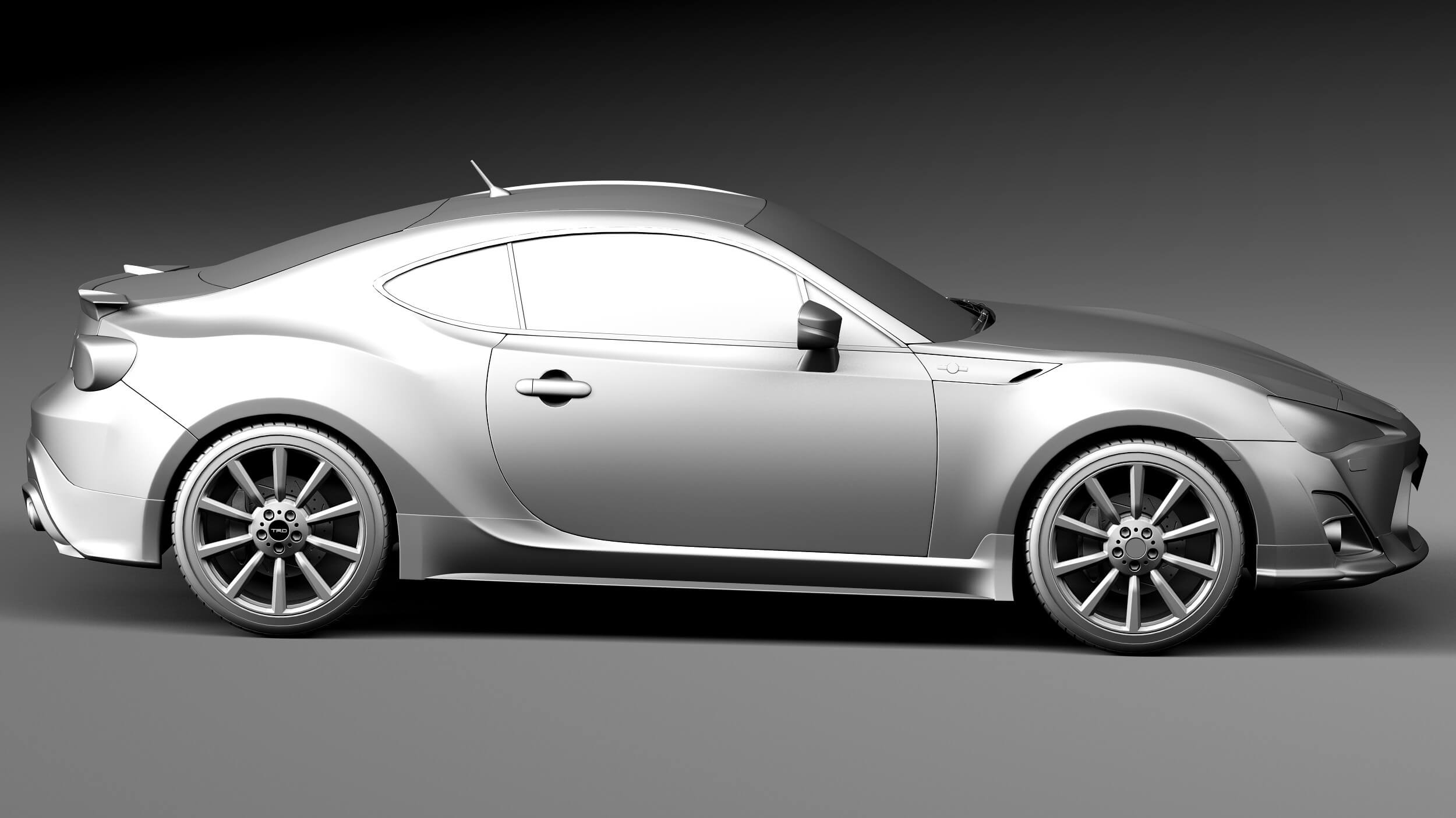 Toyota GT86 TRD 2014 - 3D Model by SQUIR