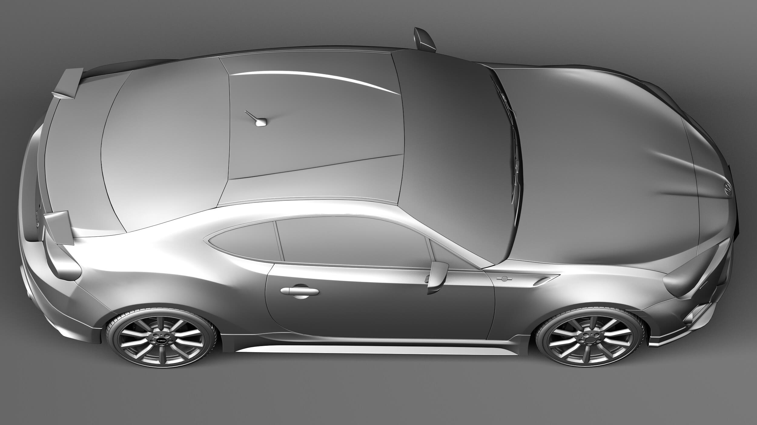 Toyota GT86 TRD 2014 - 3D Model by SQUIR