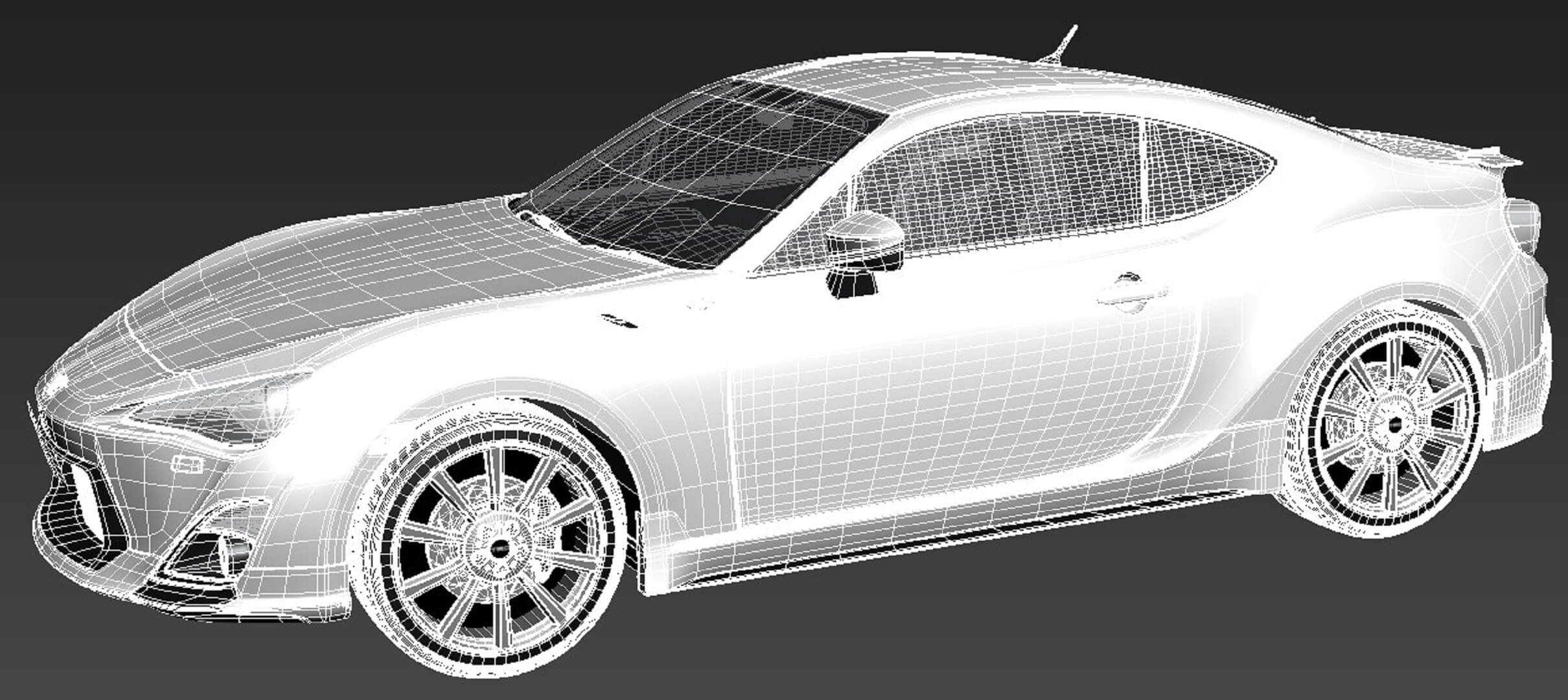 Toyota GT86 TRD 2014 - 3D Model by SQUIR