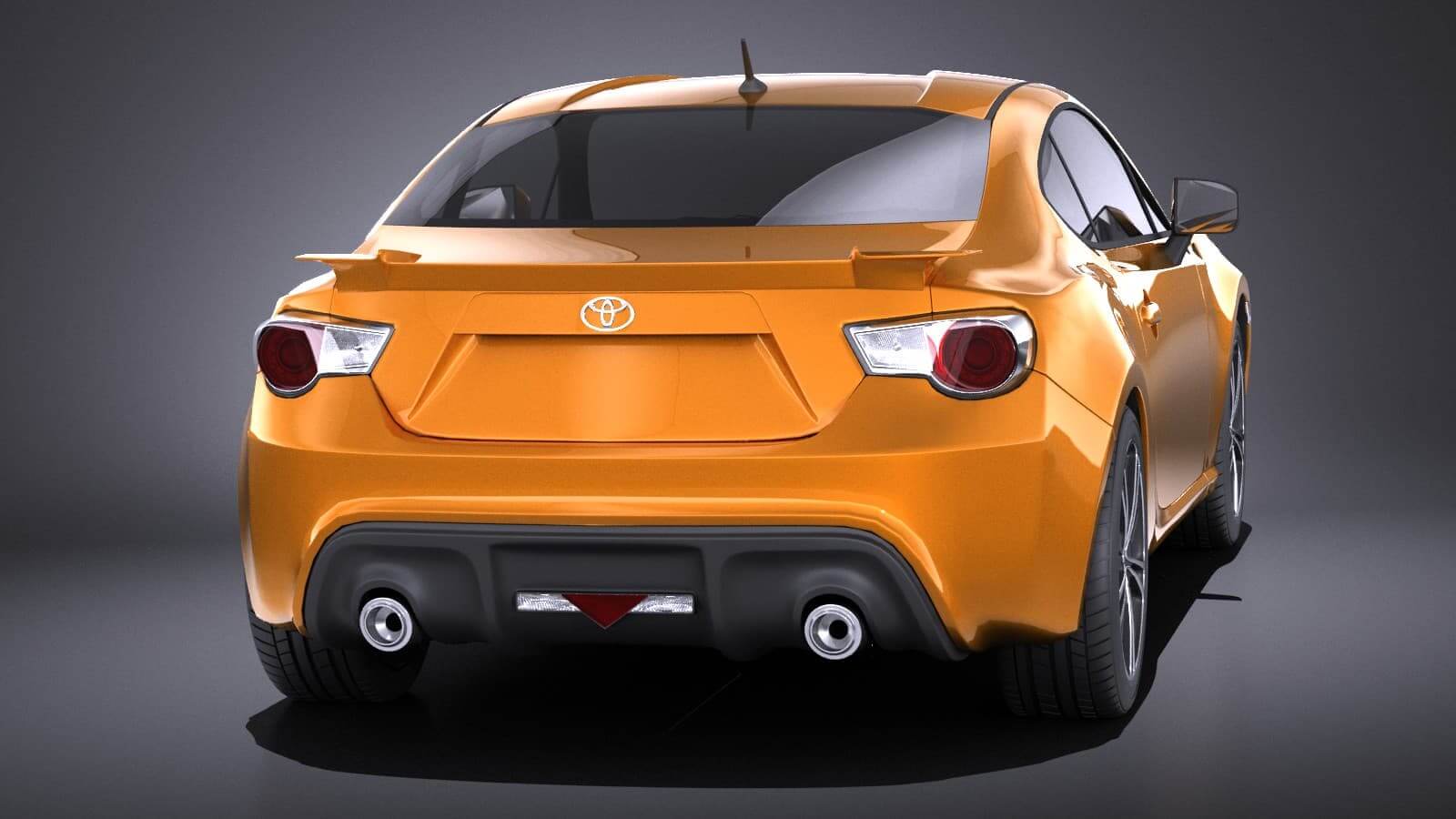 Toyota GT86 2015 (V-Ray) 3D Model by SQUIR