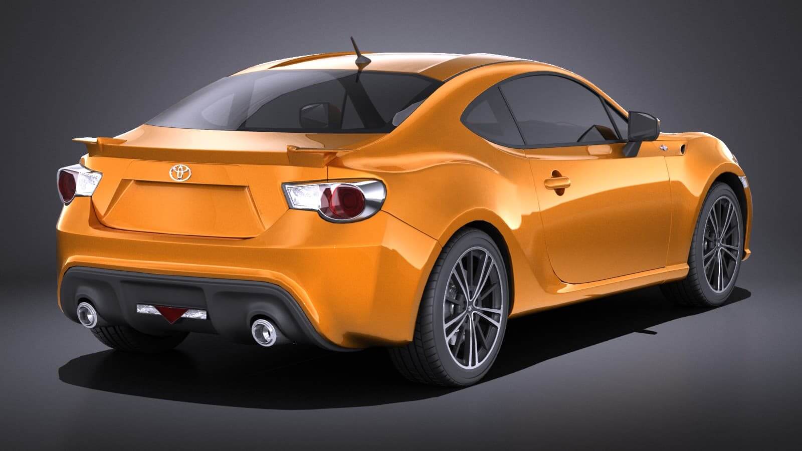 Toyota GT86 2015 (V-Ray) 3D Model by SQUIR
