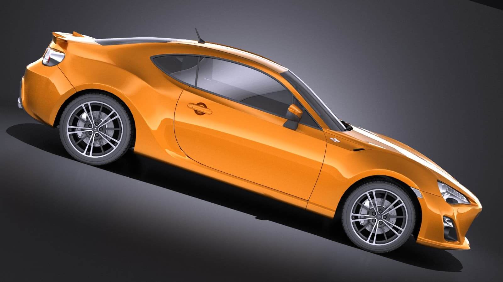 Toyota GT86 2015 (V-Ray) 3D Model by SQUIR