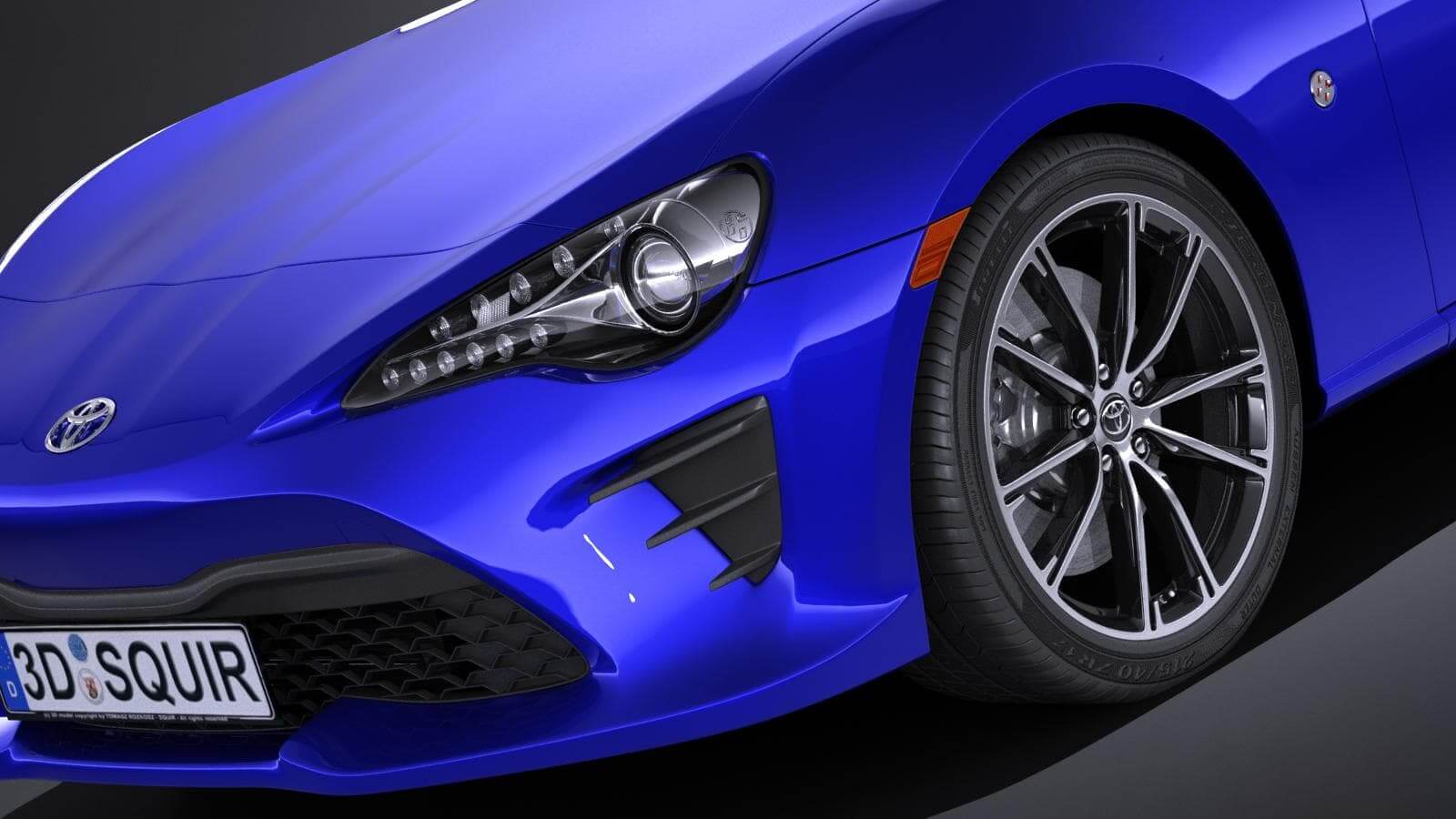 Toyota GT86 2017 - 3D Model by SQUIR