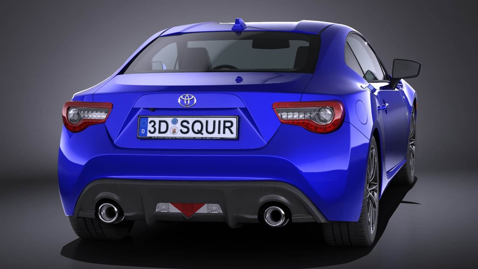 Toyota GT86 2017 - 3D Model by SQUIR