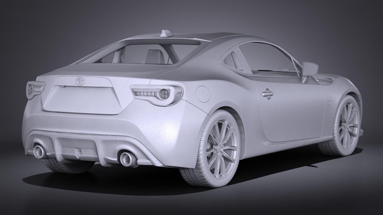 Toyota GT86 2017 - 3D Model by SQUIR