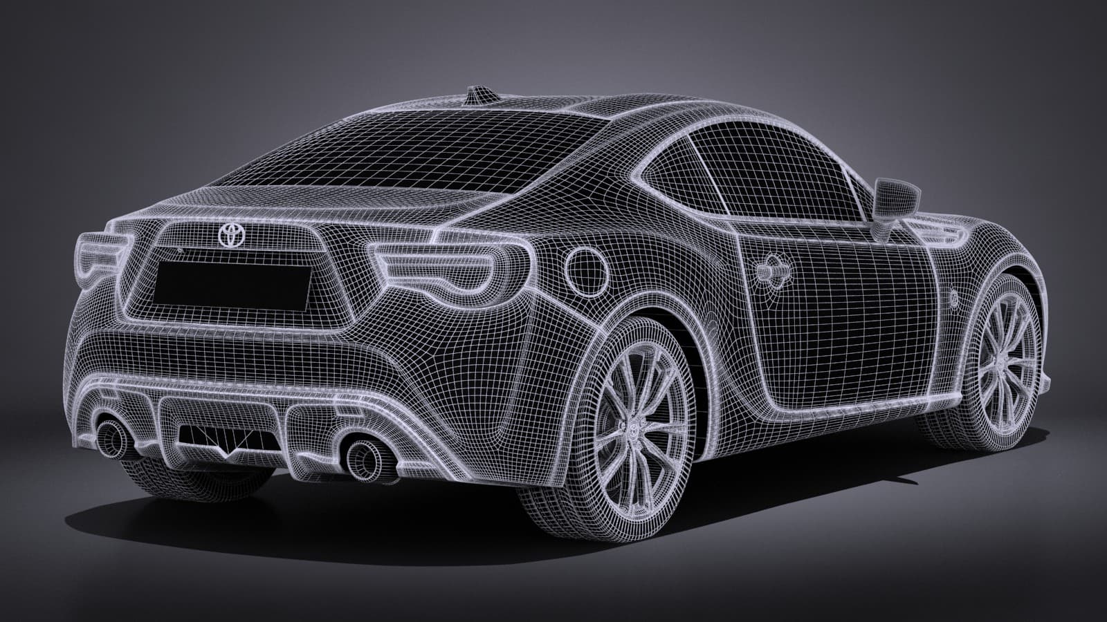 Toyota GT86 2017 - 3D Model by SQUIR