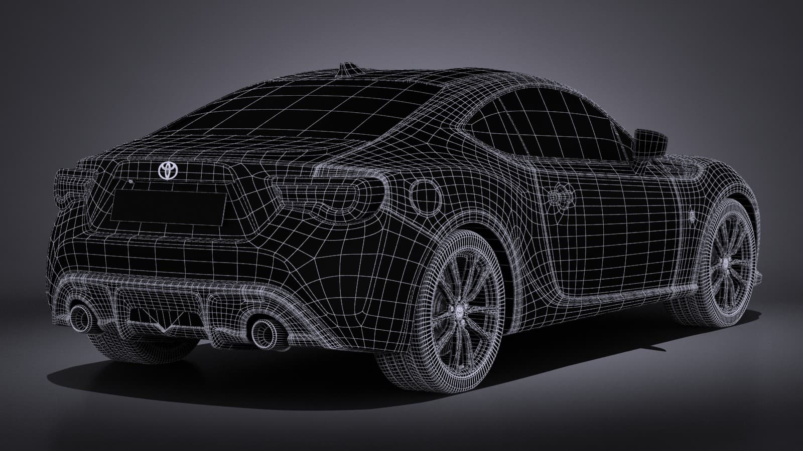 Toyota GT86 2017 - 3D Model by SQUIR