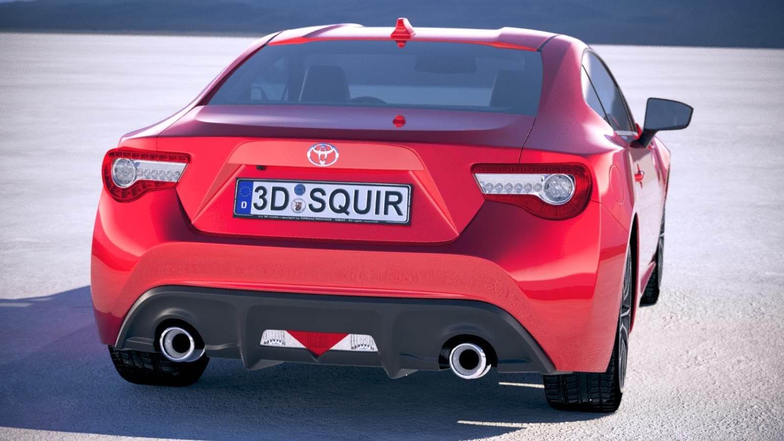 Toyota GT86 2018 - 3D Model by SQUIR