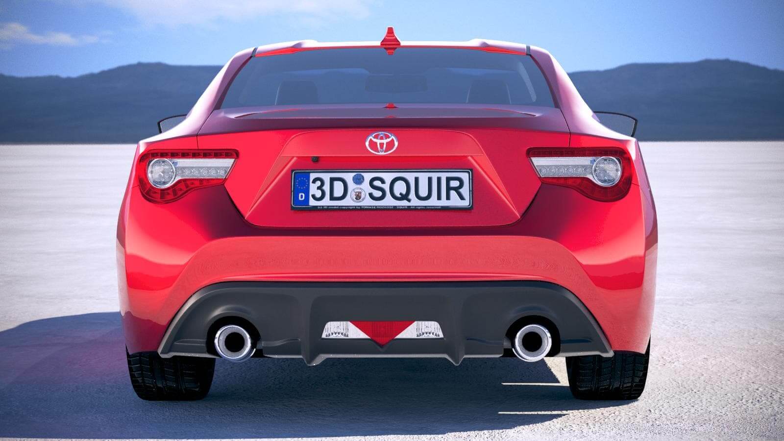 Toyota GT86 2018 - 3D Model by SQUIR