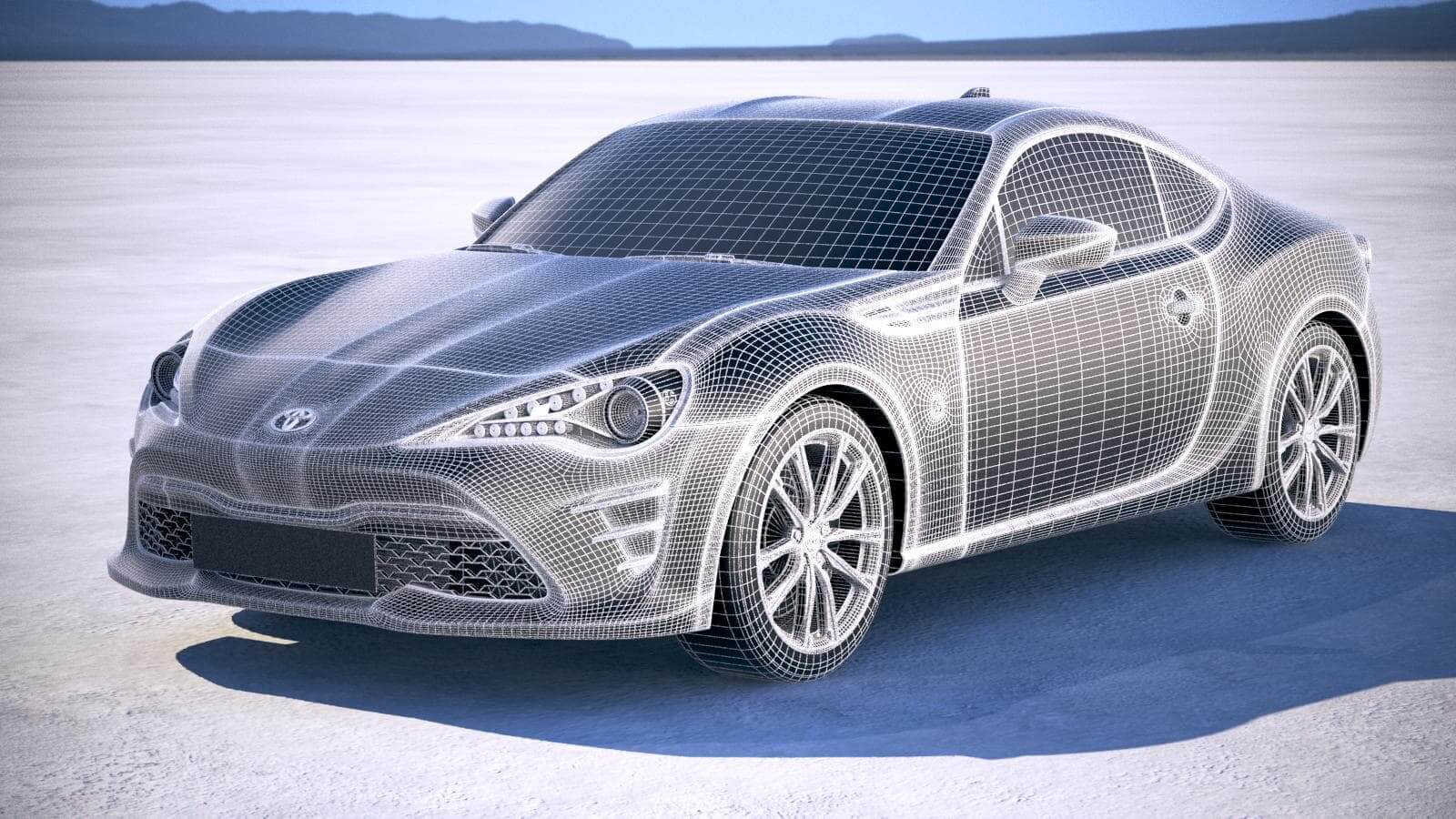 Toyota GT86 2018 - 3D Model by SQUIR