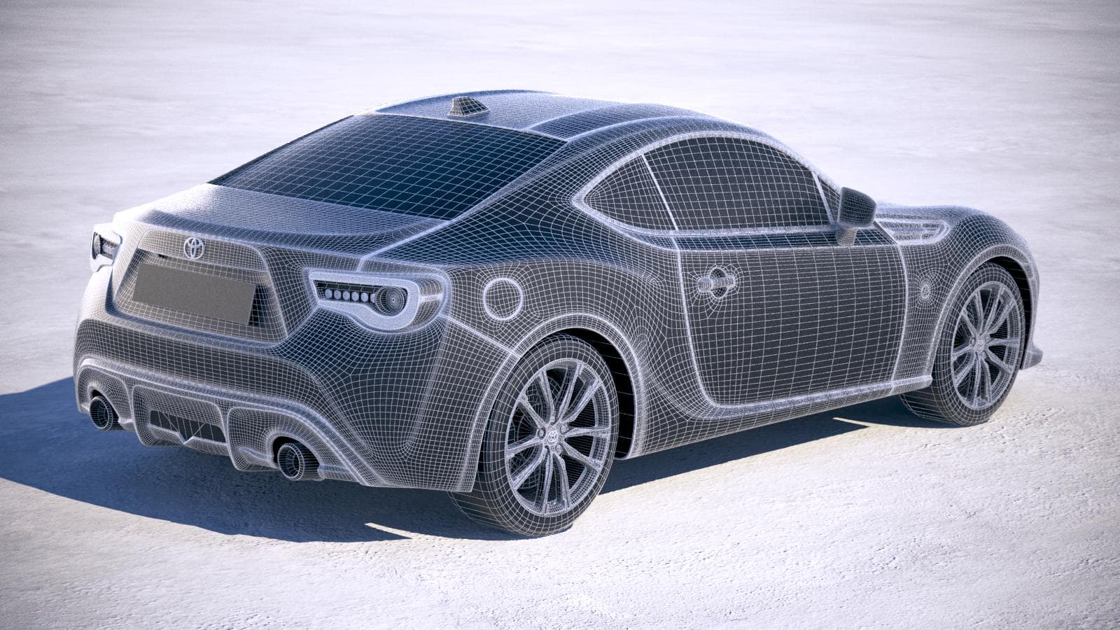 Toyota GT86 2018 - 3D Model by SQUIR