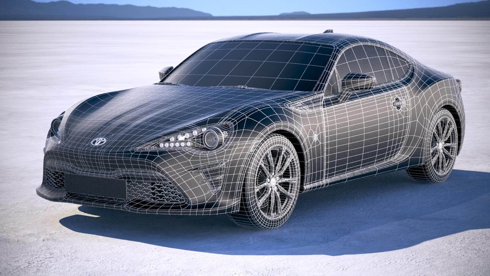 Toyota GT86 2018 - 3D Model by SQUIR