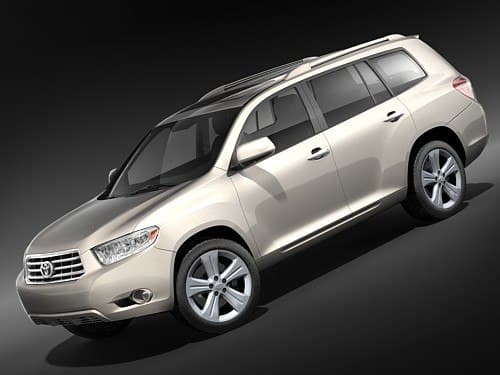 Toyota Highlander 2004 - 3D Model by SQUIR