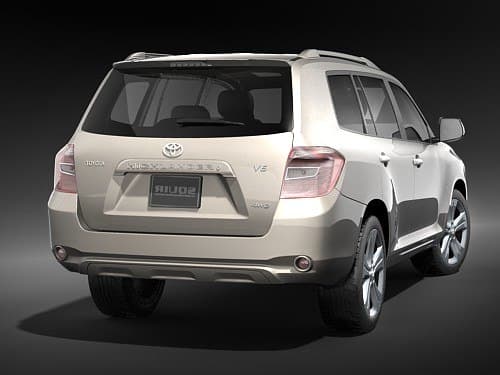 Toyota Highlander 2004 - 3D Model by SQUIR