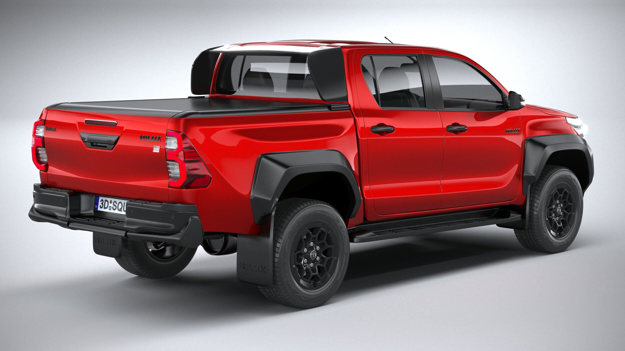 Toyota Hilux GR Sport 2 2024 - 3D Model by SQUIR