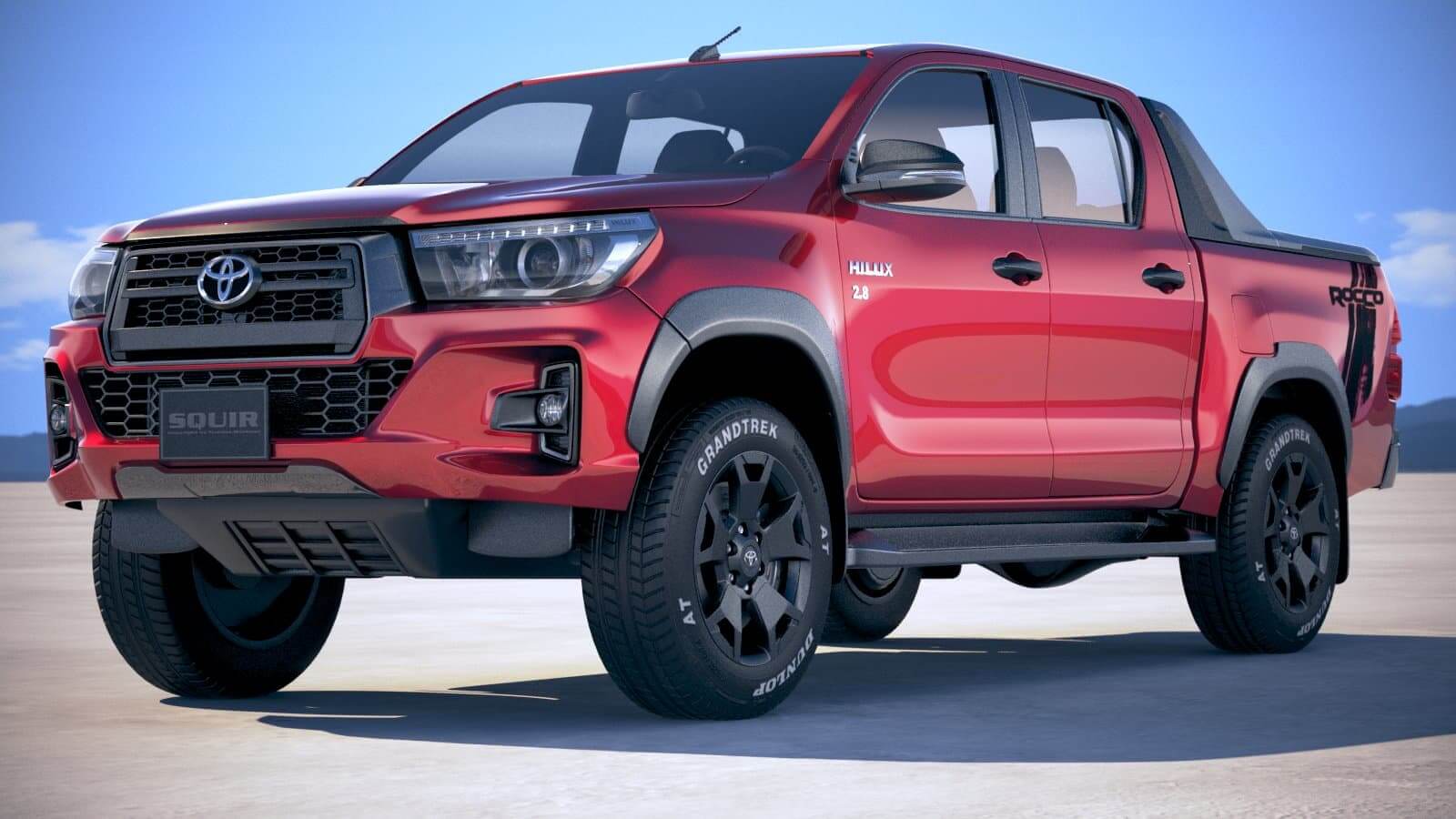 Toyota Hilux Revo Rocco 2018 - 3D Model by SQUIR
