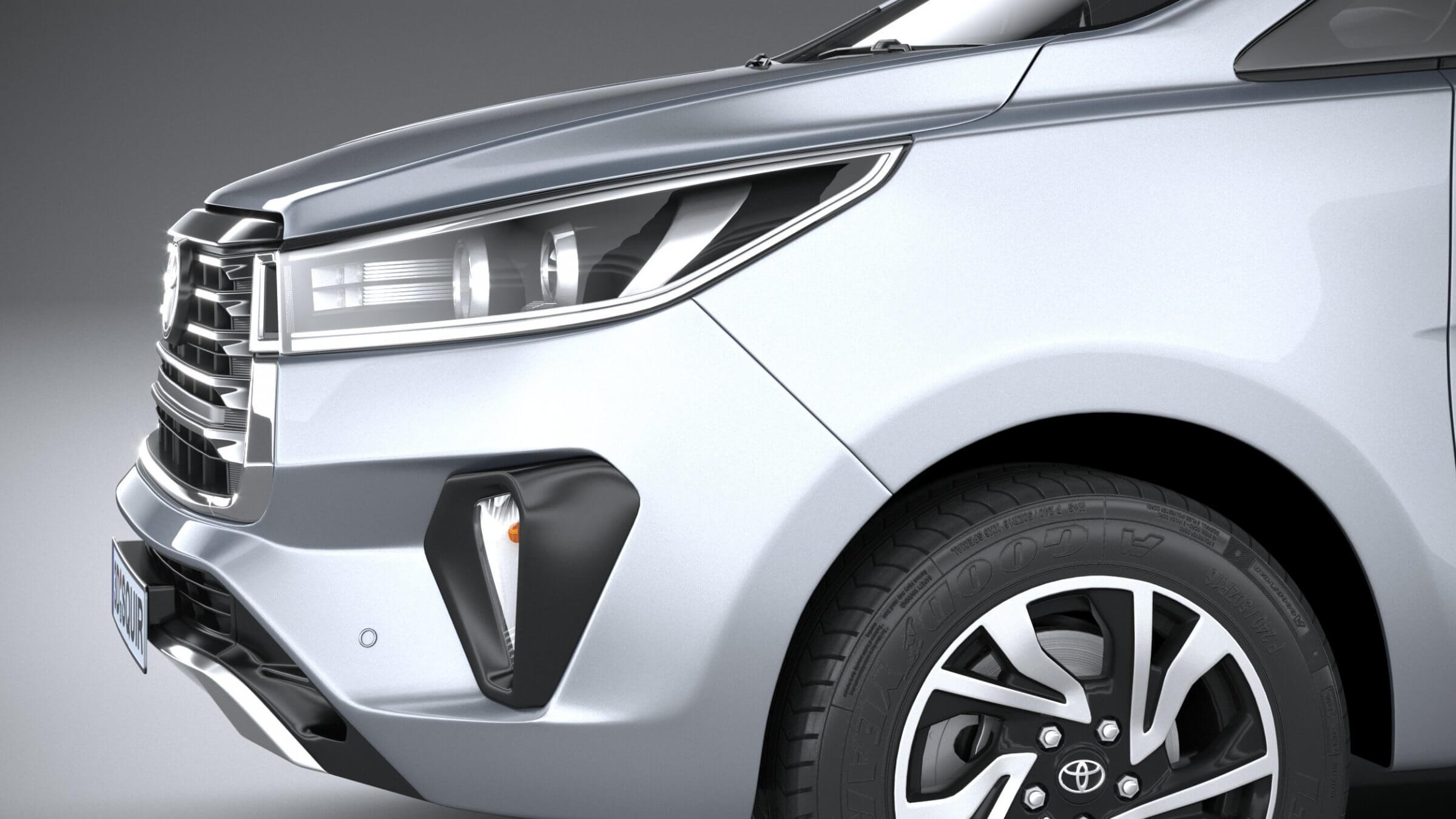 Toyota Inovva Kijang 2021 - 3D Model by SQUIR