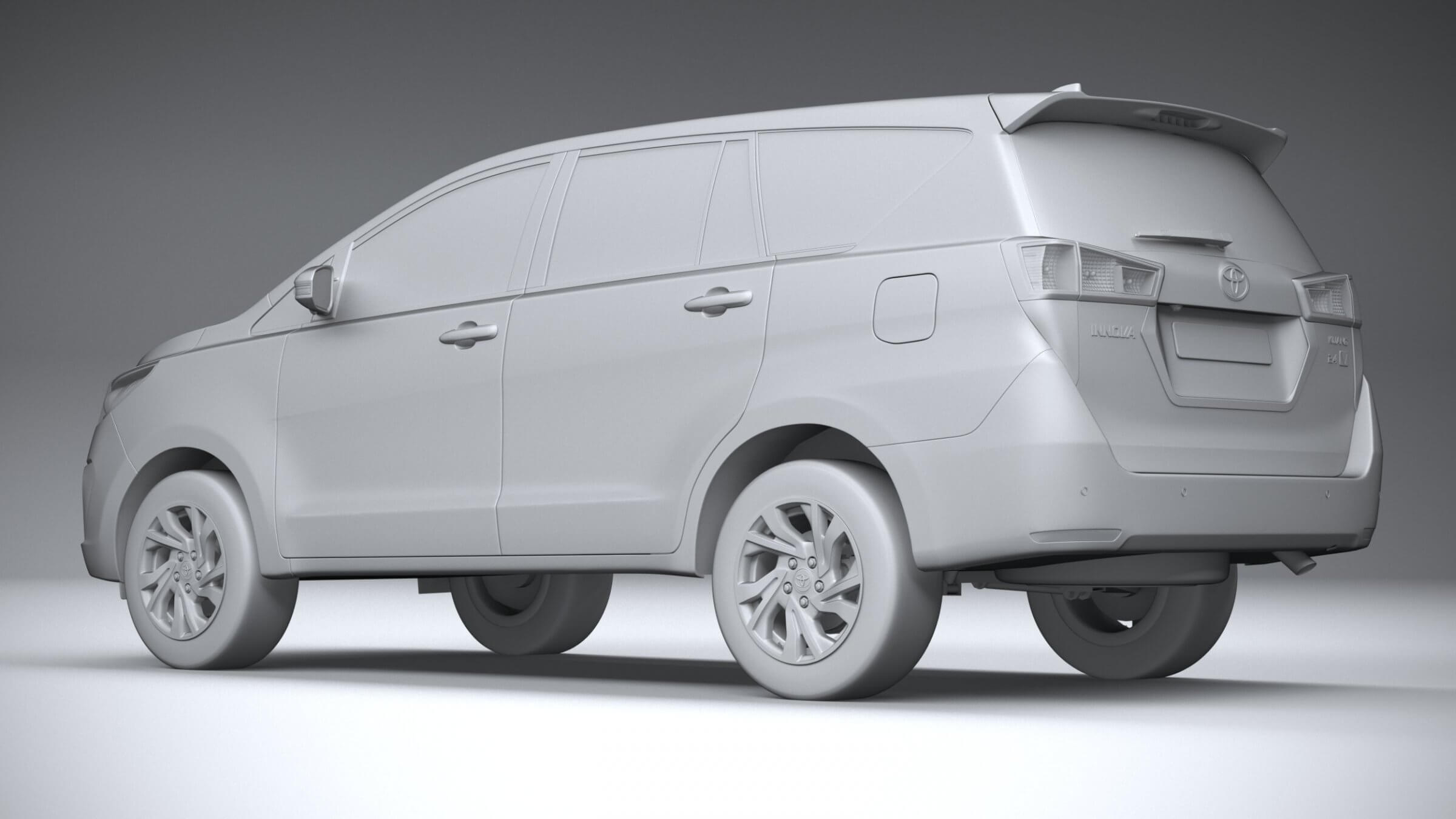 Toyota Inovva Kijang 2021 - 3D Model by SQUIR