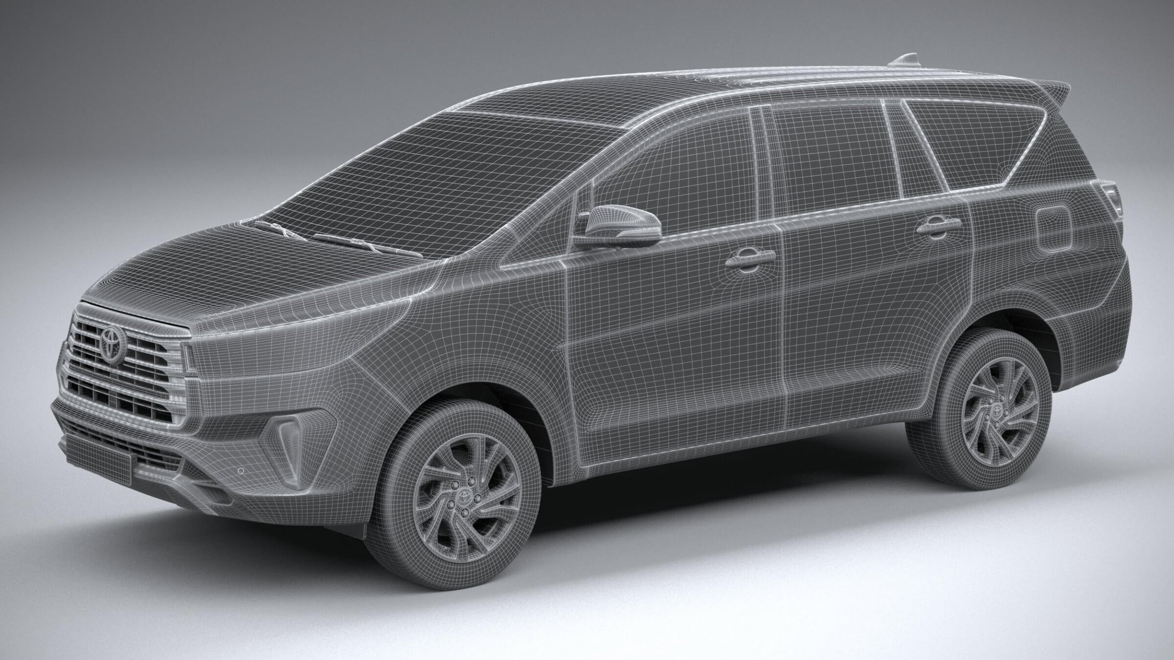 Toyota Inovva Kijang 2021 - 3D Model by SQUIR