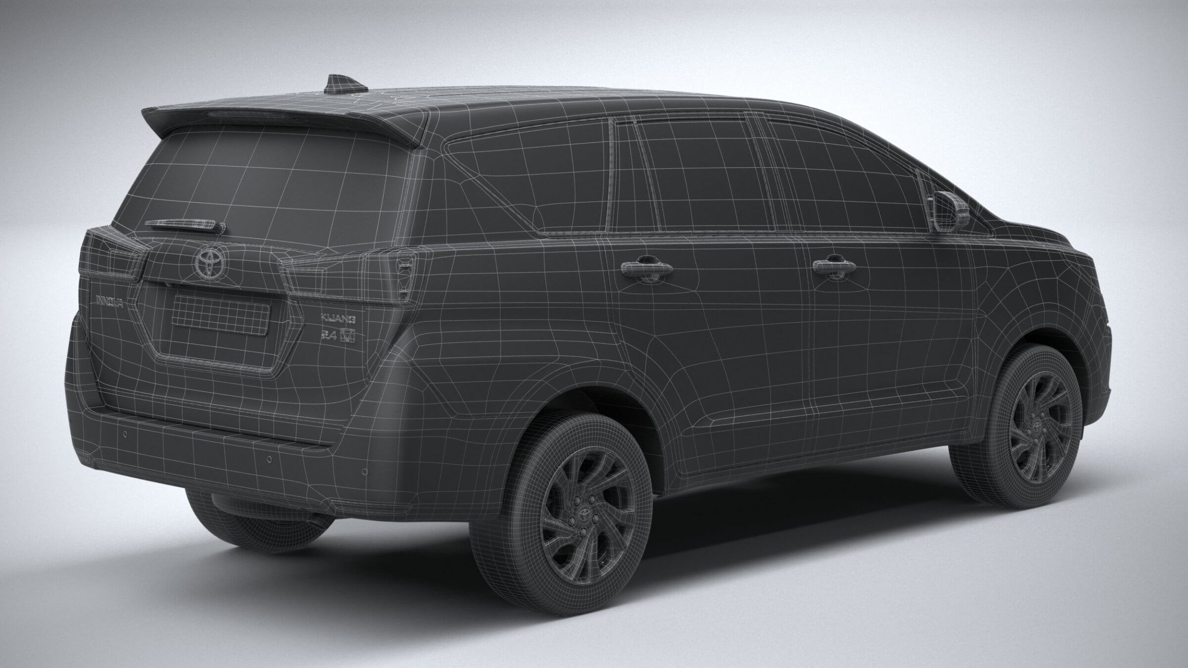 Toyota Inovva Kijang 2021 - 3D Model by SQUIR