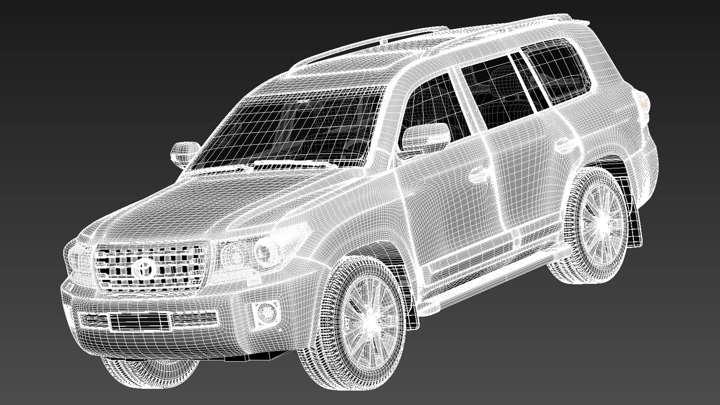 Toyota Land Cruiser 2013 - 3D Model by SQUIR