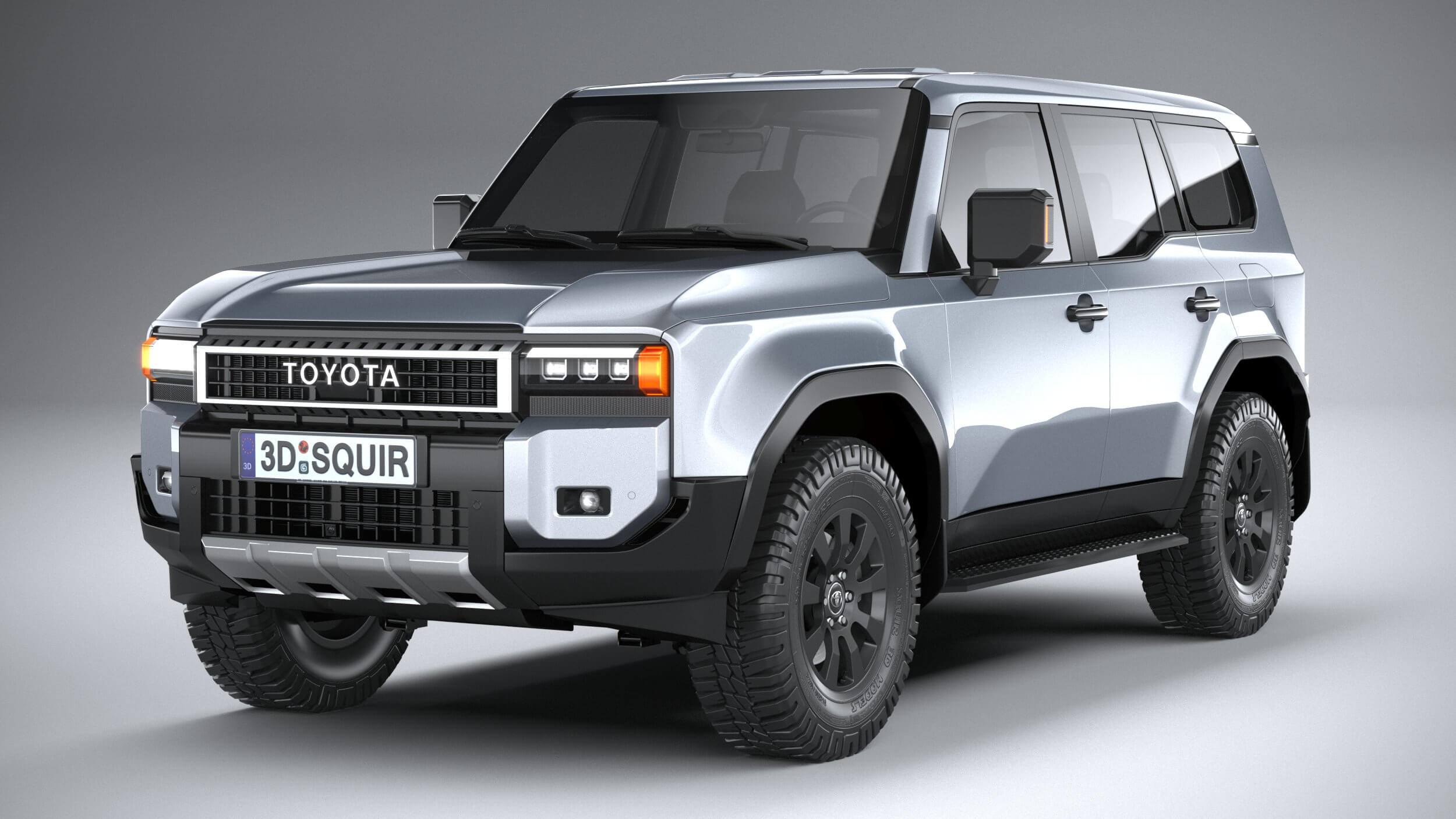 Toyota Land Cruiser 250 Basic 2025 - 3D Model by SQUIR