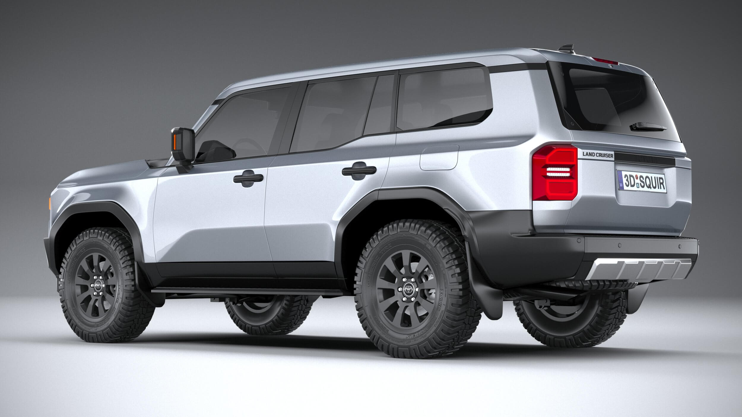 Toyota Land Cruiser 250 Basic 2025 - 3D Model by SQUIR